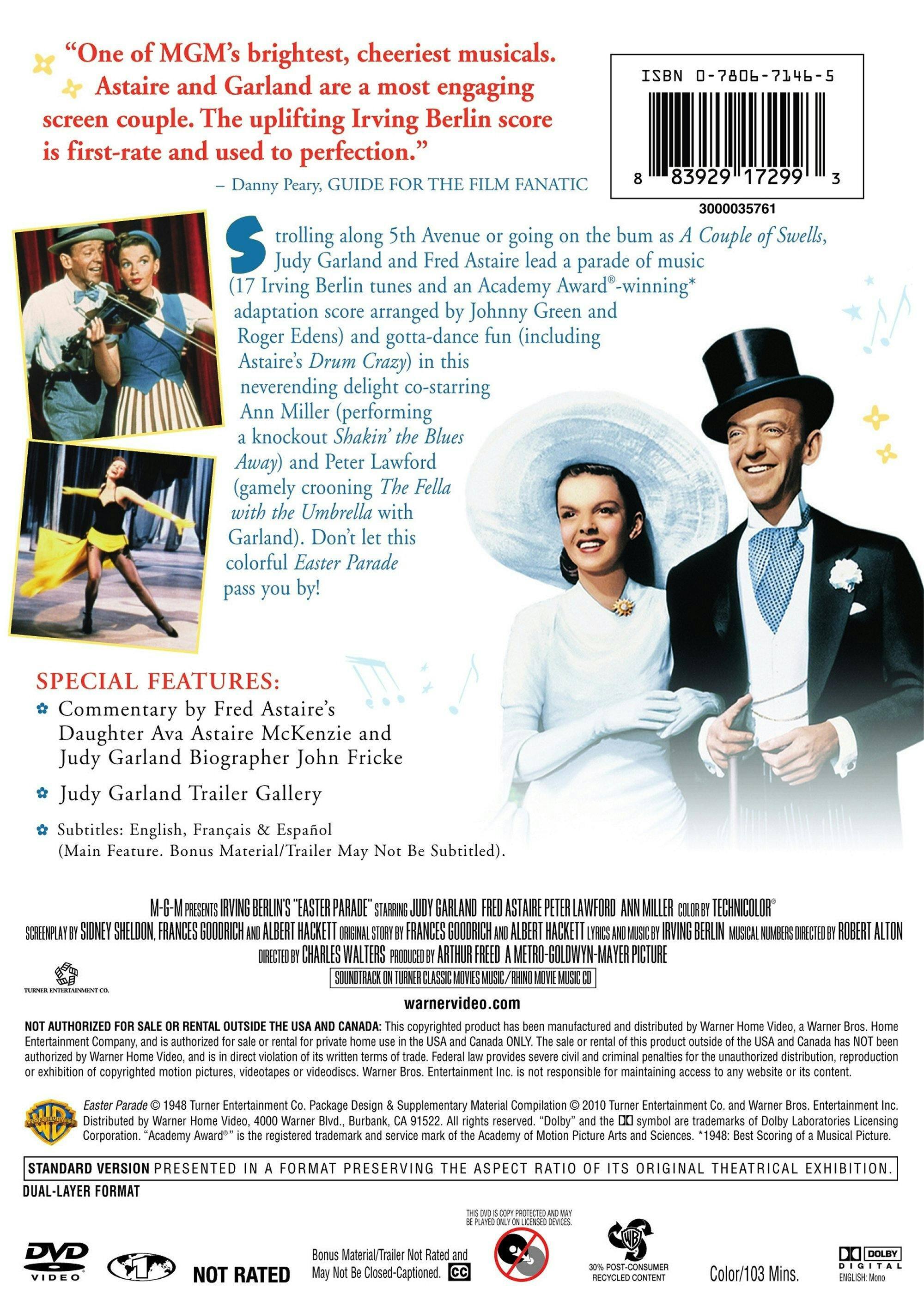 Easter Parade (DVD New Packaging) [DVD] [Standard] - Best Buy