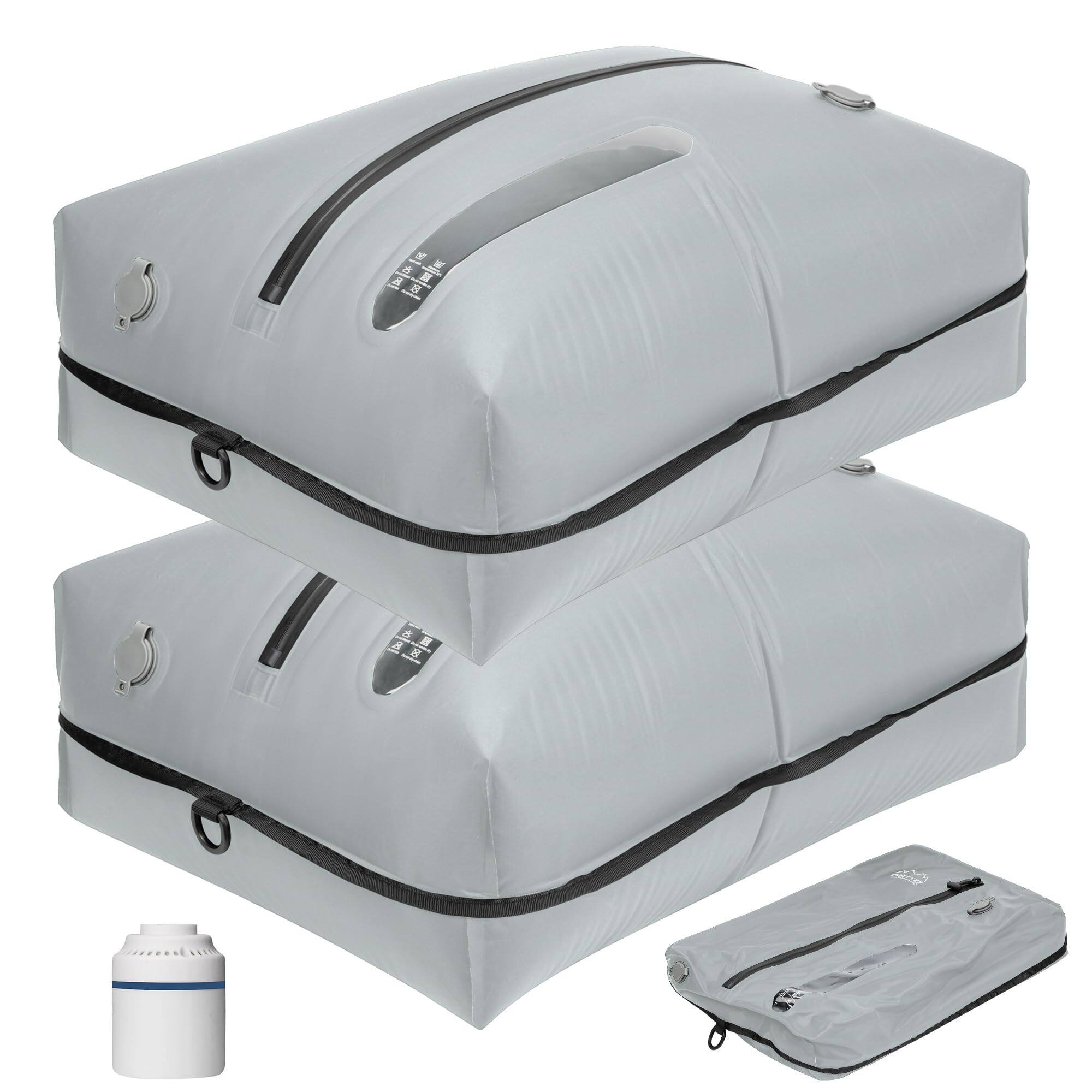 NICHOLAS KLEIN Tpu Vacuum Bag For Travel Reusable With Ipx8 Waterproof Zipper Durable Space ...