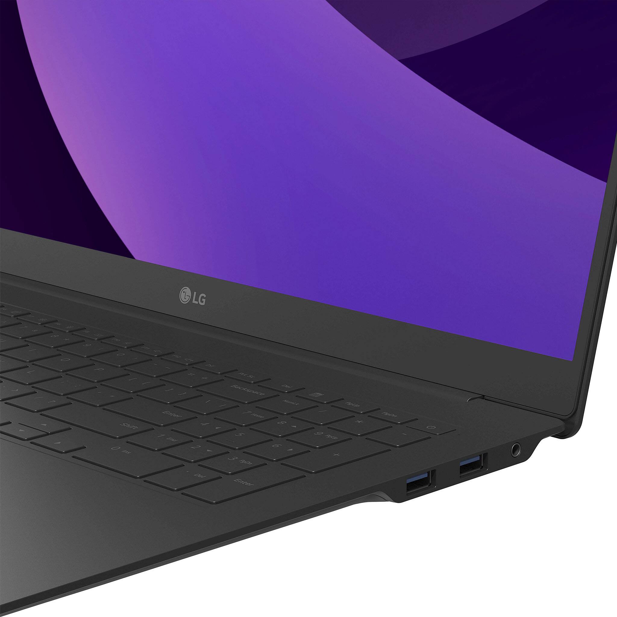 LG gram Pro 17" Laptop Intel Core Ultra 9 with 32GB Memory NVIDIA RTX5050 1TB SSD Black 17Z90TR ...