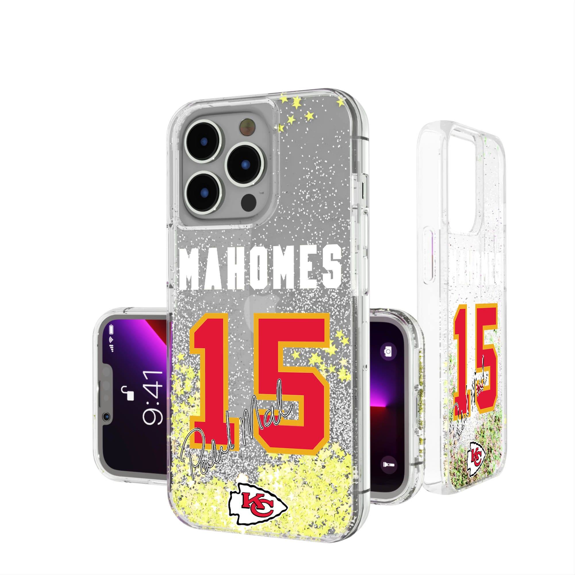 Keyscaper NFL Patrick Mahomes Kansas City Chiefs iPhone Glitter Phone ...