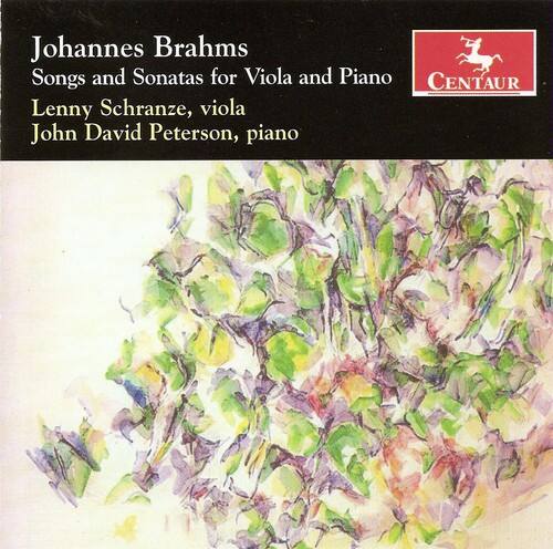 Leonard Schranze Songs & Sonatas for Viola & Piano COMPACT DISCS [CD ...