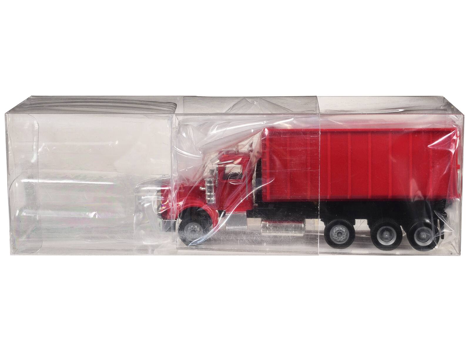Peterbilt 367 Roll Off Dump Truck with Box 1/87 (HO) Plastic Model Car ...