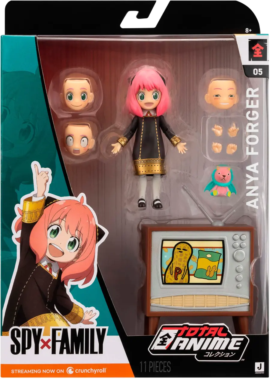 Jazwares Total Anime Anya Forger 65 Scale Figure Kaz0005 Open Box Best Buy 
