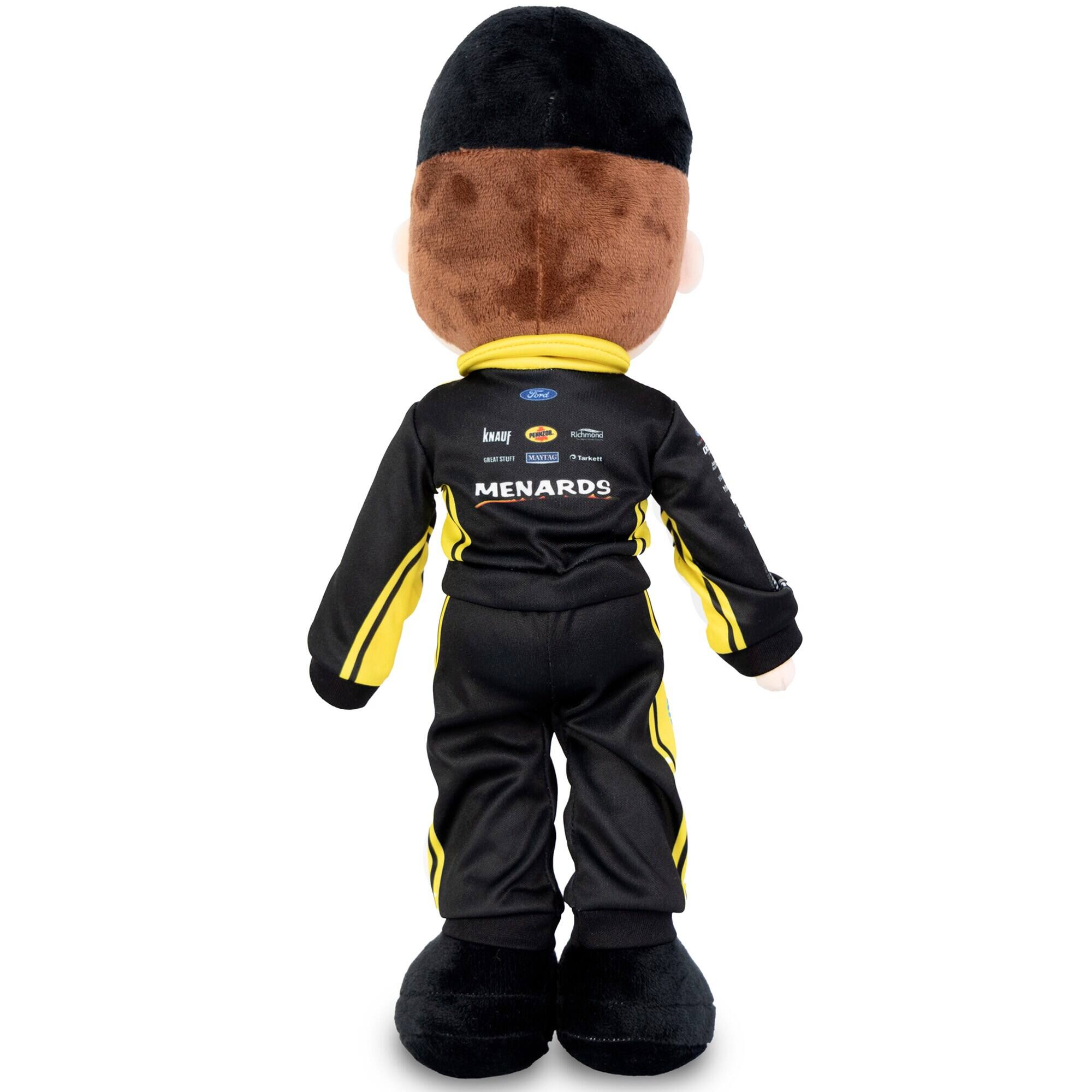 Team Penske Ryan Blaney 14" Rag Doll Black 201076282 - Best Buy