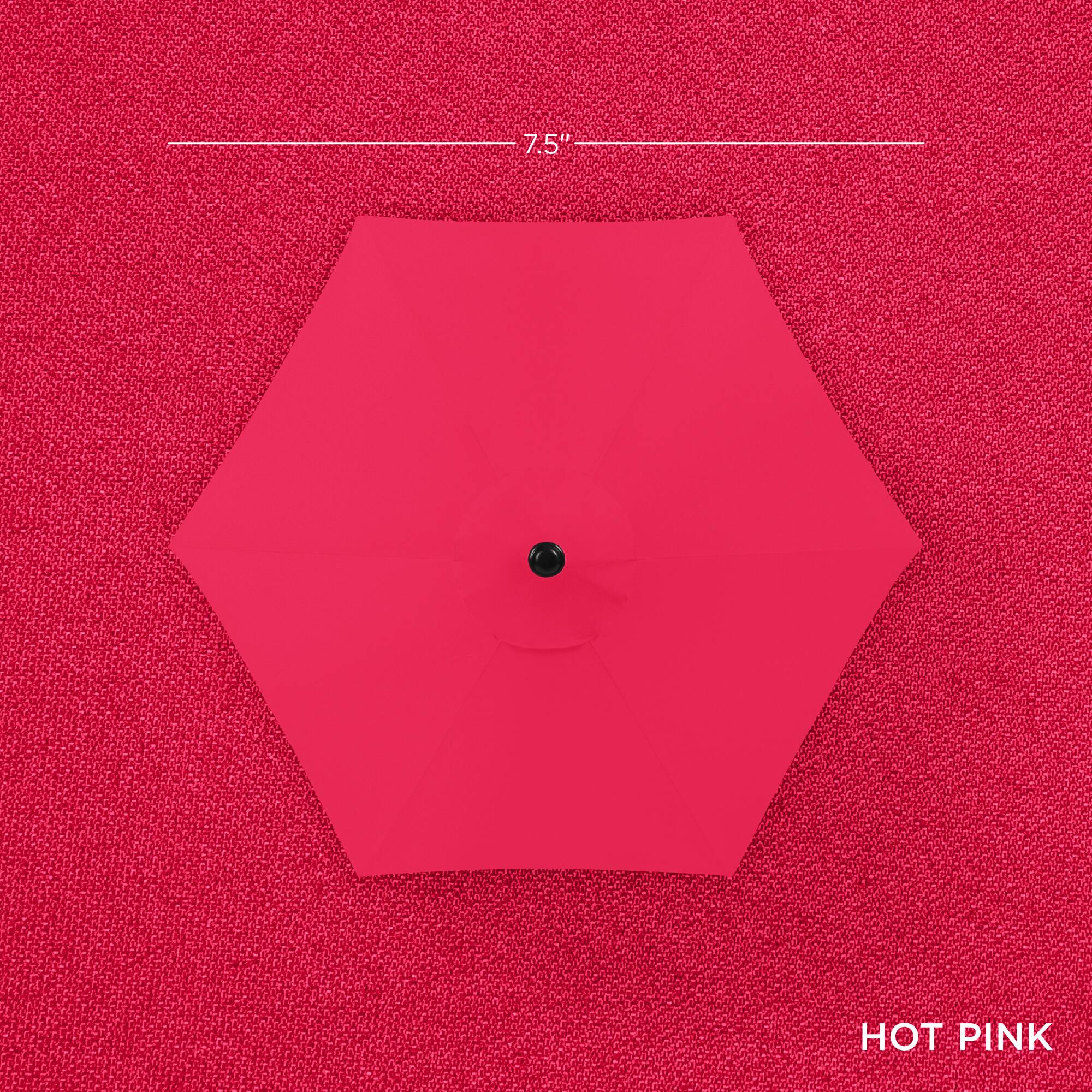 Best Choice Products 7.5ft Heavy Duty Outdoor Market Patio Umbrella w ...