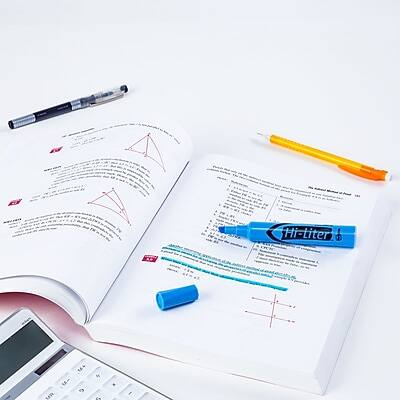 Avery Hi Liter Tank Highlighters, Chisel Tip, Blue, Dozen (07746) 07746 ...