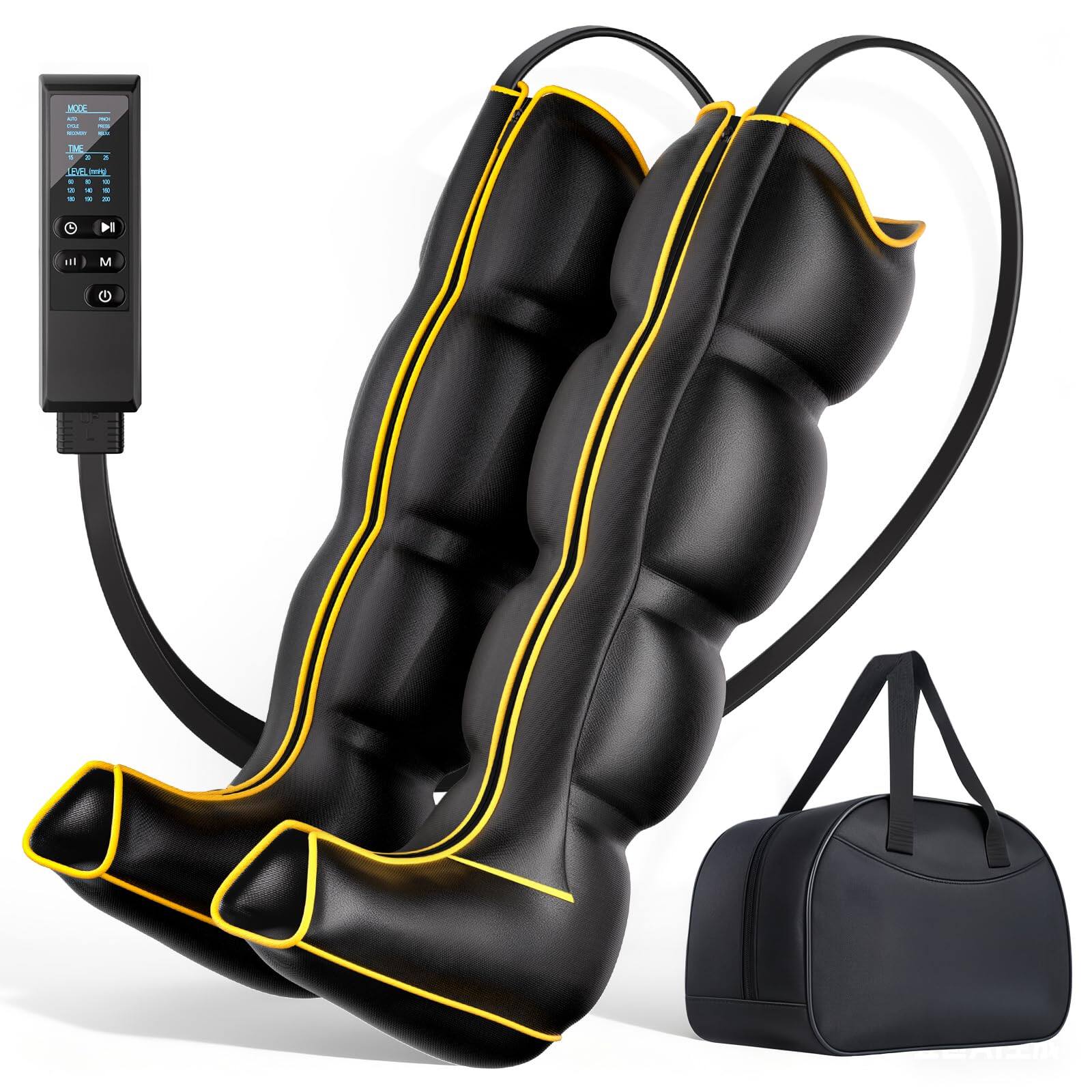 Live At Space Sequential Air Compression Leg Massager 9 Levels 6 Modes 4151