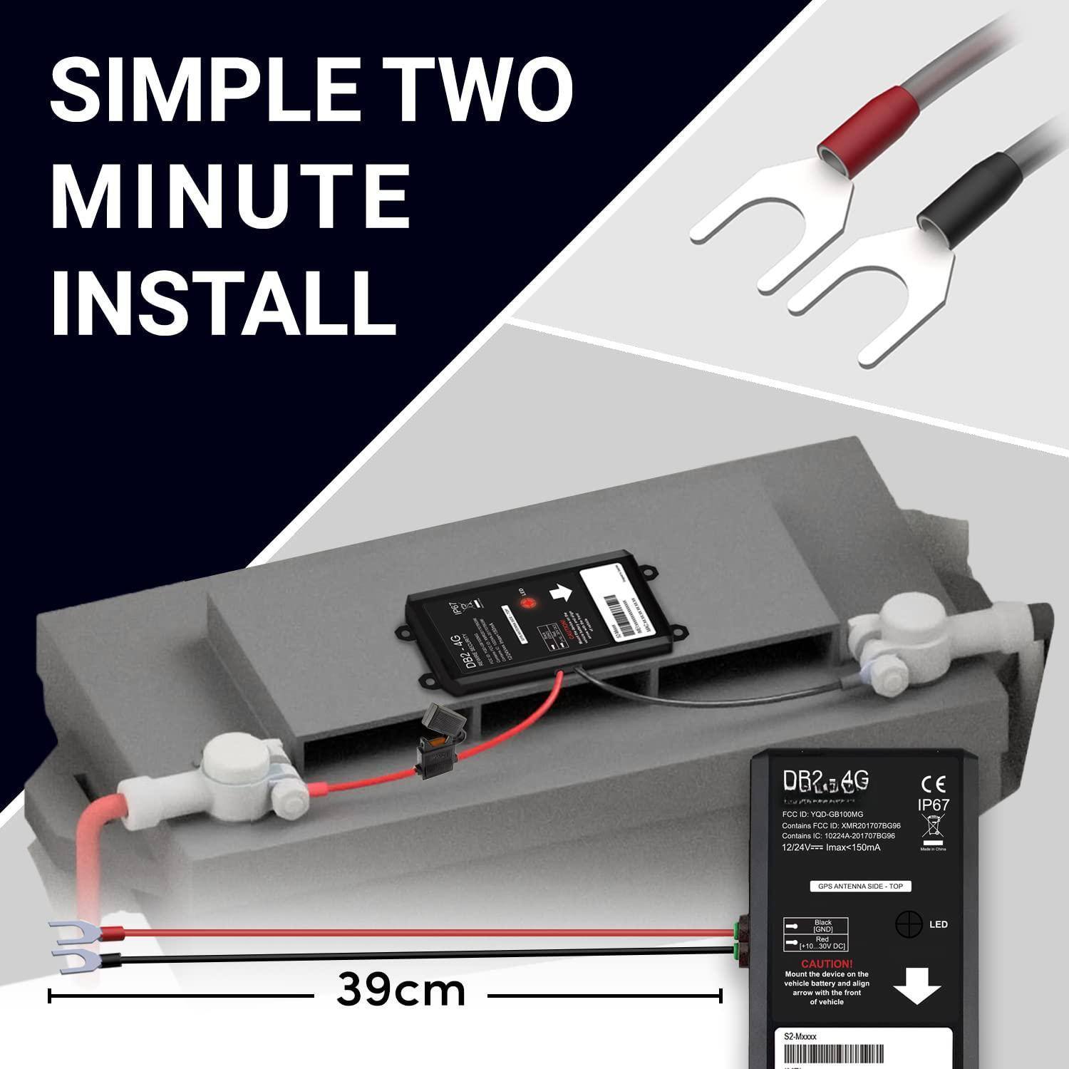 Leash Valley Refurbished Excellent Gps Vehicle Db2 Hard wired Tracking ...