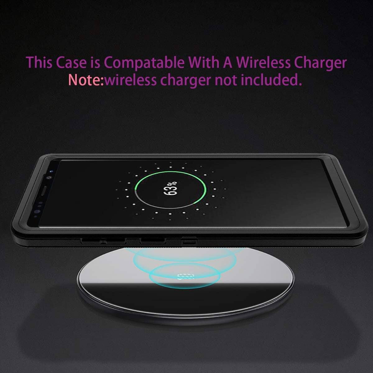 Entronix Galaxy Note 8 Bundle Heavy Duty Case with 2 Clear Screen ...