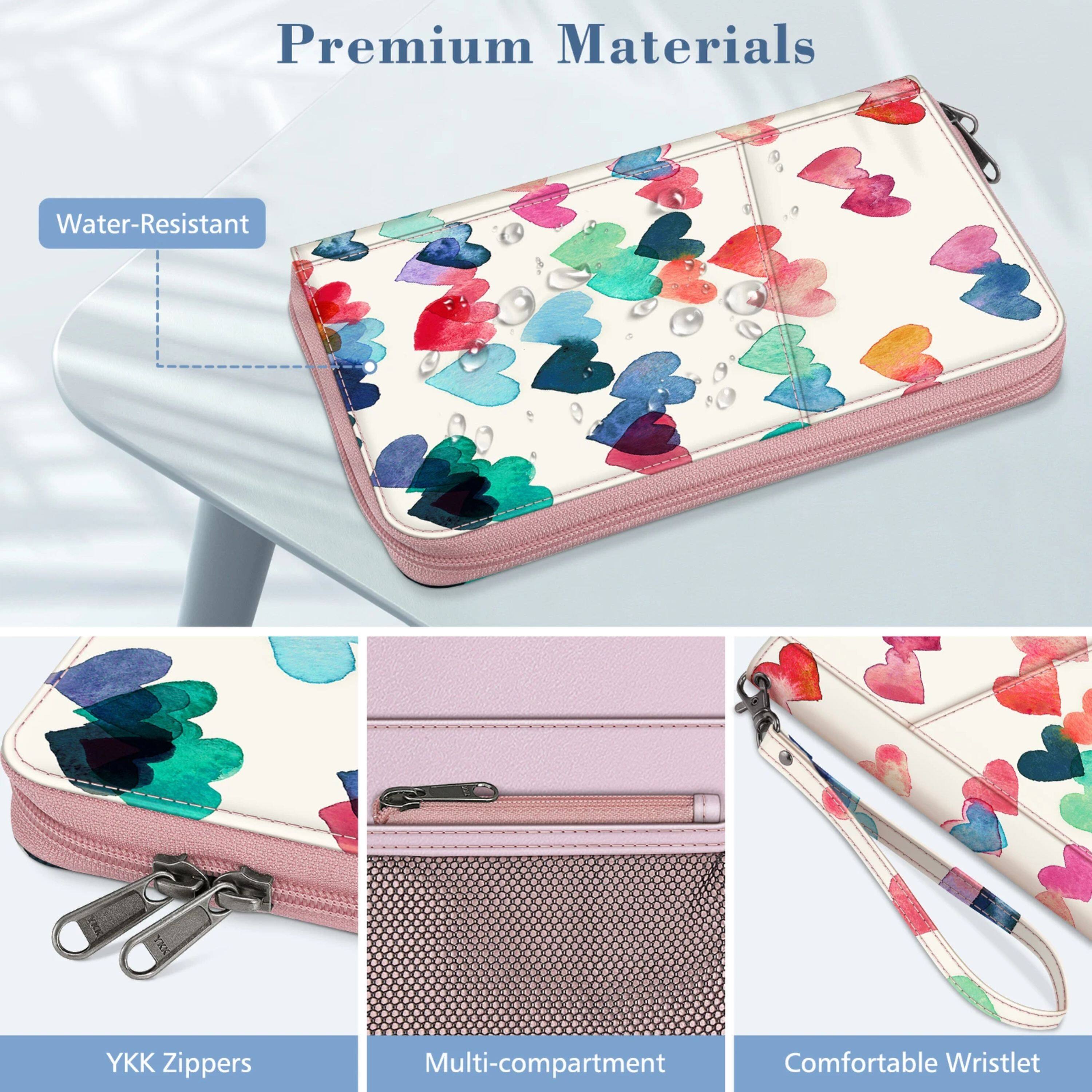 Kitcheniva RFID Blocking Passport & Credit Cards Multi Holder Wallet ...