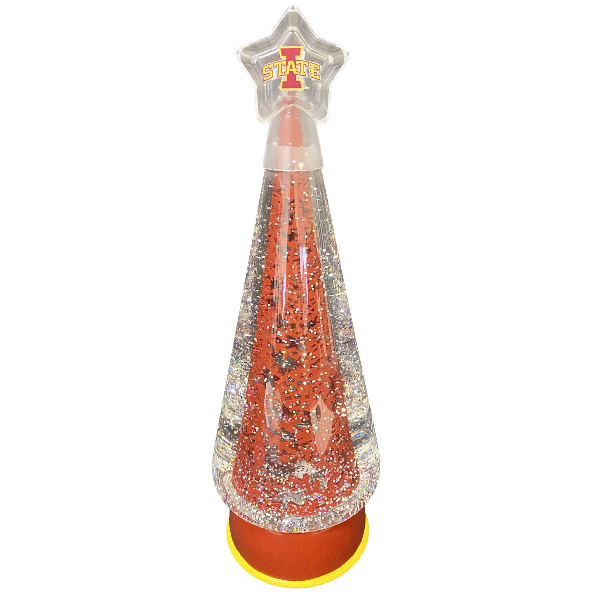 Santa's Workshop Iowa State Cyclones 12" Tree Globe Red 203342735 ...