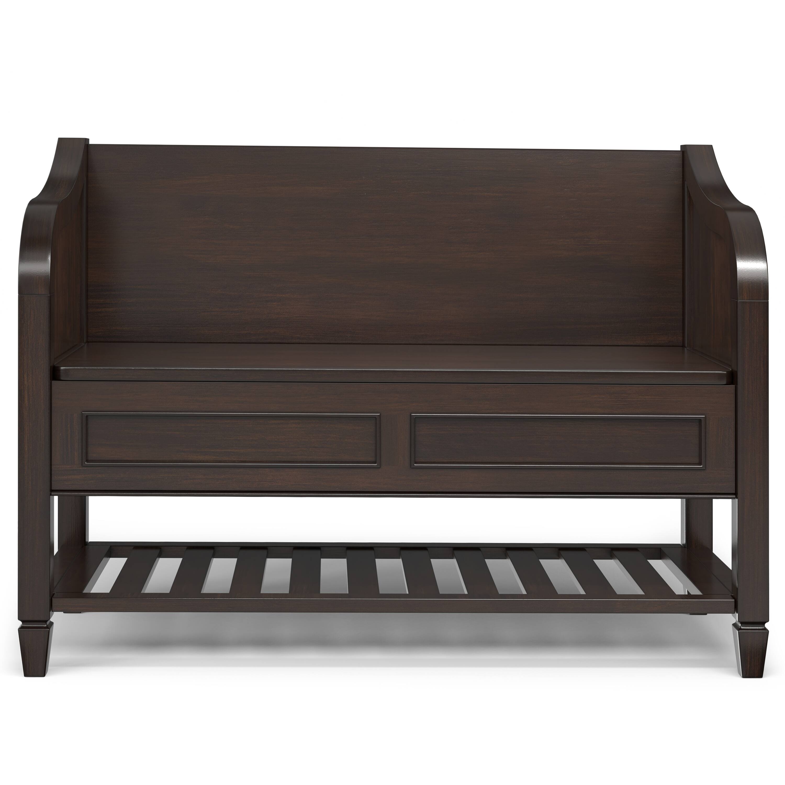 Simpli Home Connaught SOLID WOOD 42 inch Wide Traditional Entryway ...