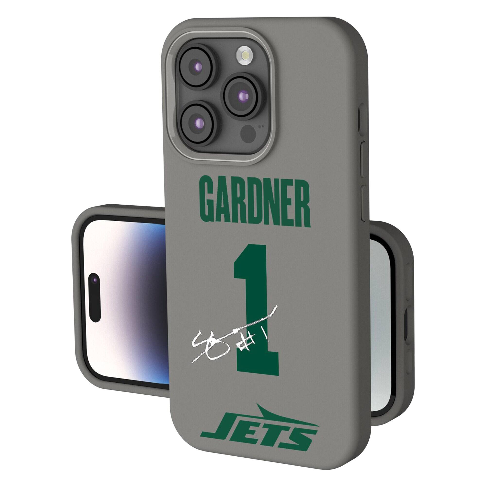 Keyscaper NFL New York Jets Ahmad Sauce Gardner Ready Soft Touch iPhone ...