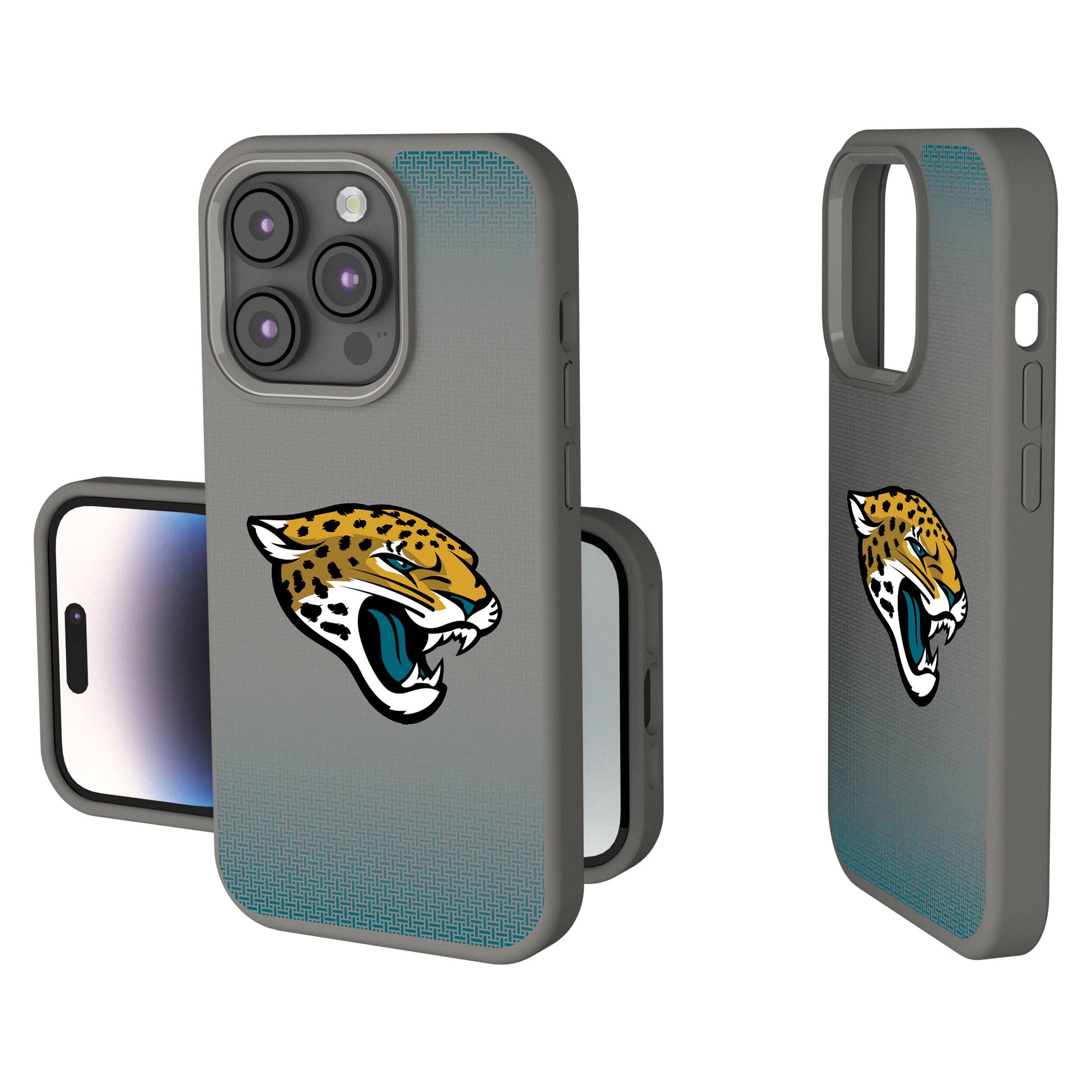 Keyscaper NFL Jacksonville Jaguars Linen Logo iPhone Soft Touch Case 15 ...