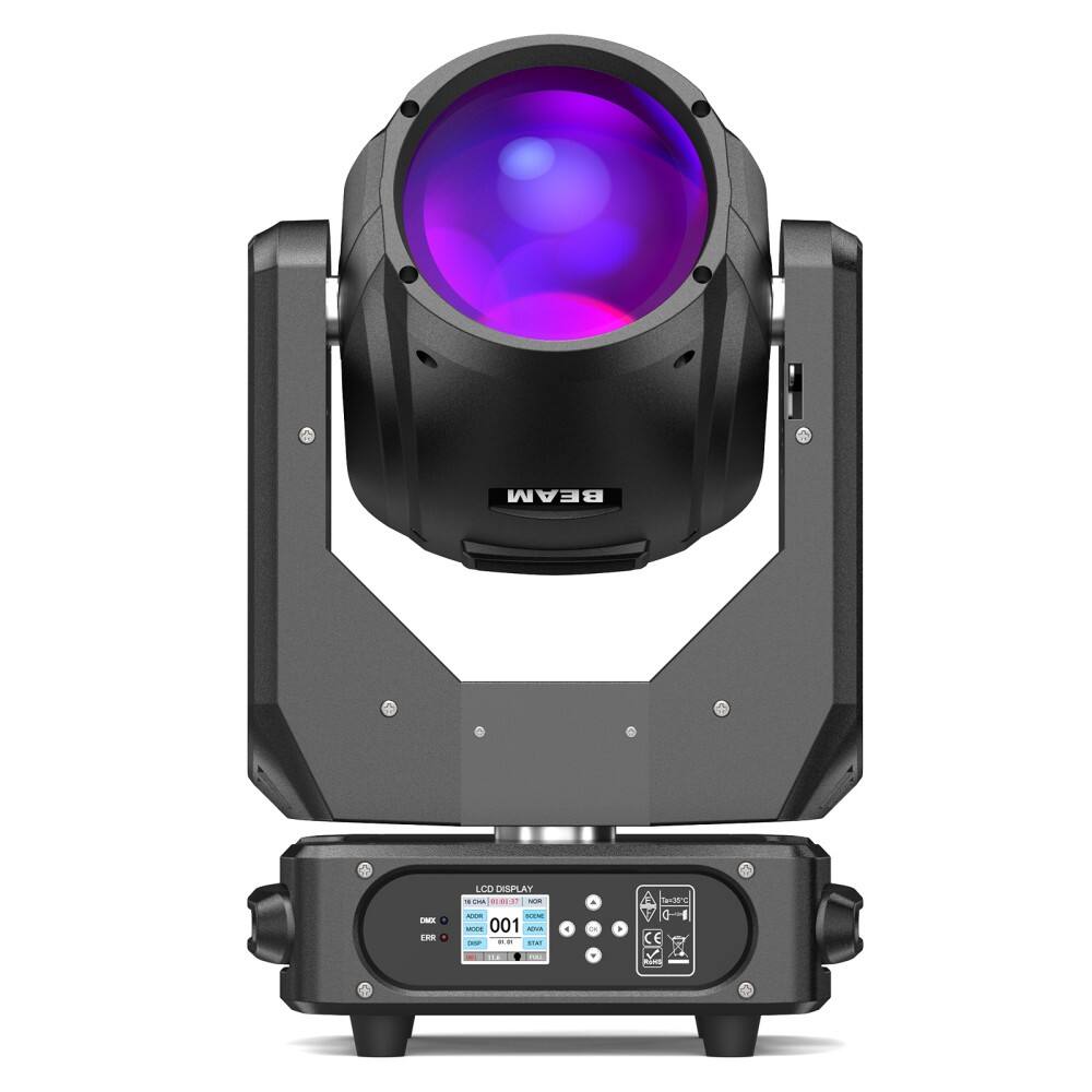 UKing 400w Moving Head Light Rainbow Effect Wash 17Gobo Stage Lighting ...