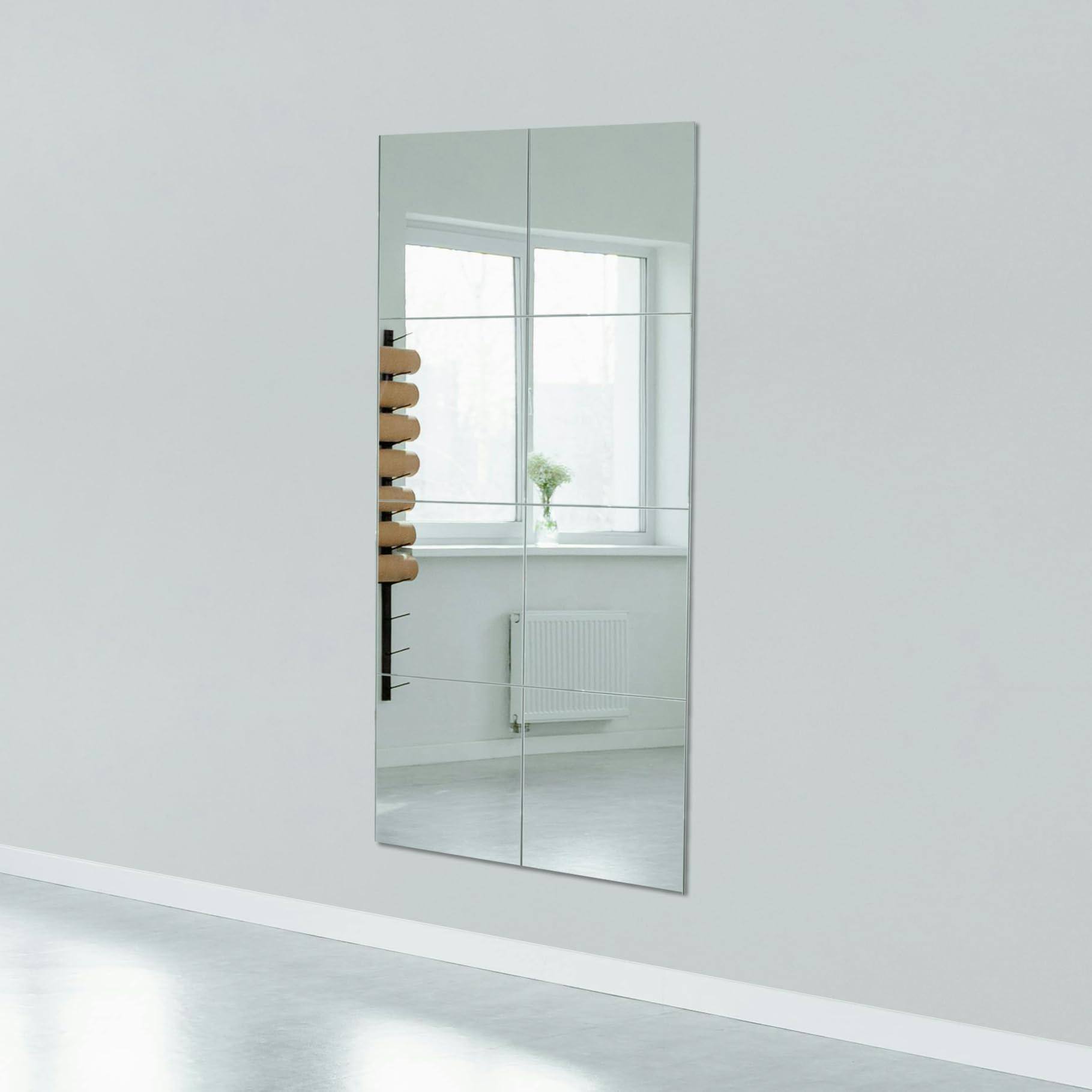 Cedar Assembly Full Length Wall Mirror Tiles Gym Mirrors 12" X 15 ...