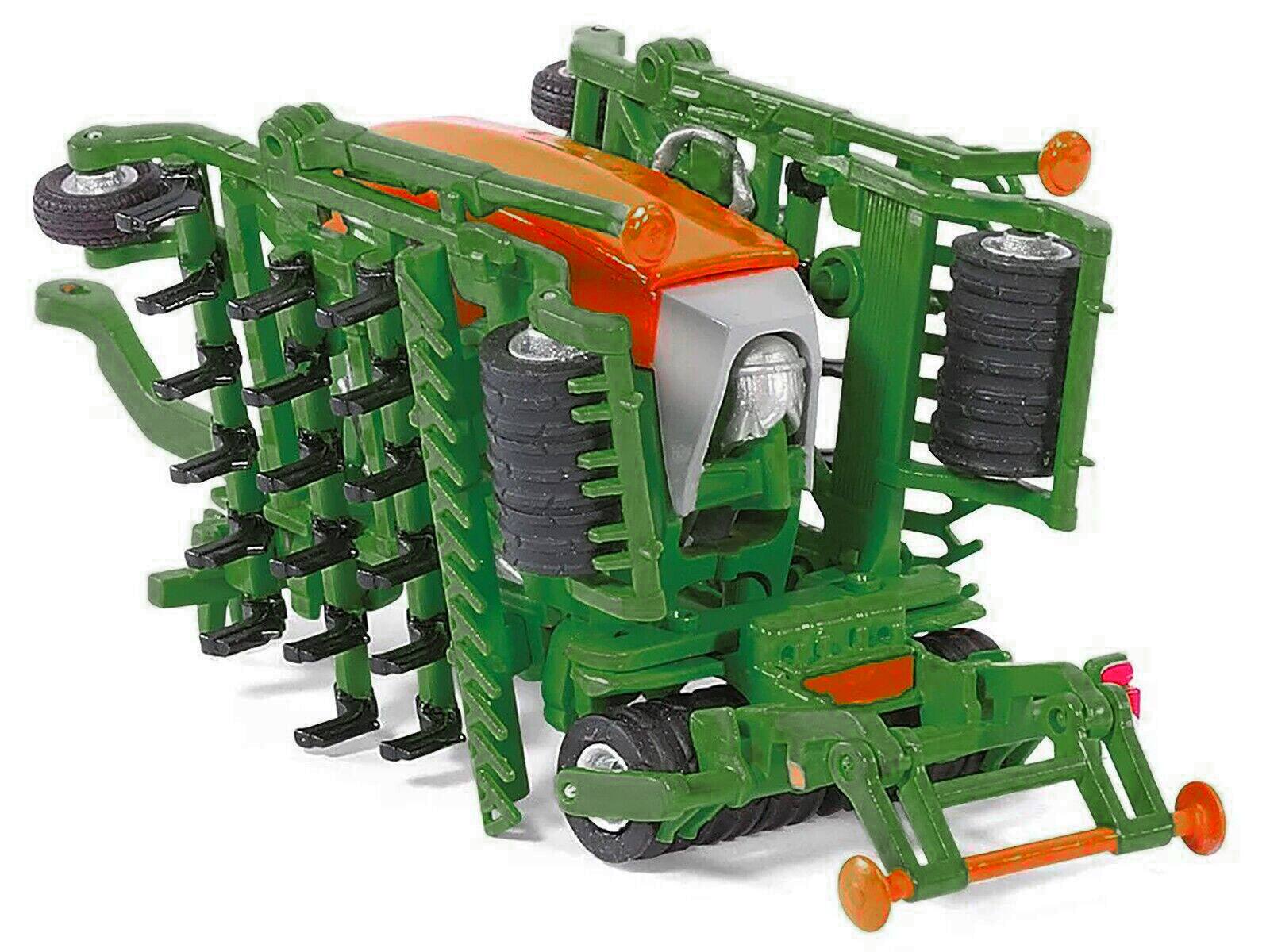 Claas Xerion 5000 Tractor Top and Amazone Cayena 6001 Seeder 1/87 (HO ...