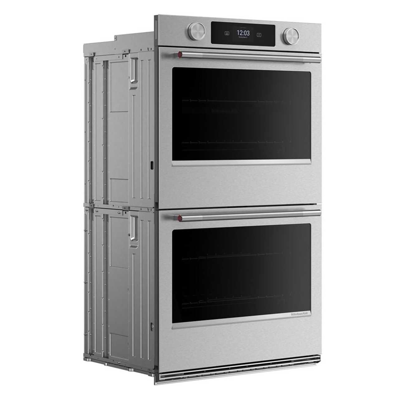 KitchenAid 30" Smart Built In Electric Double Wall Oven with Assisted ...
