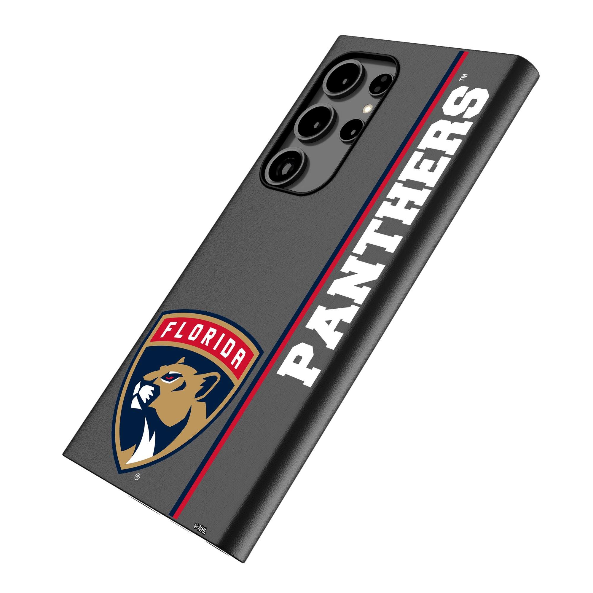 Keyscaper NHL Florida Panthers Galaxy Magnetic Bump Case S25 Black ...