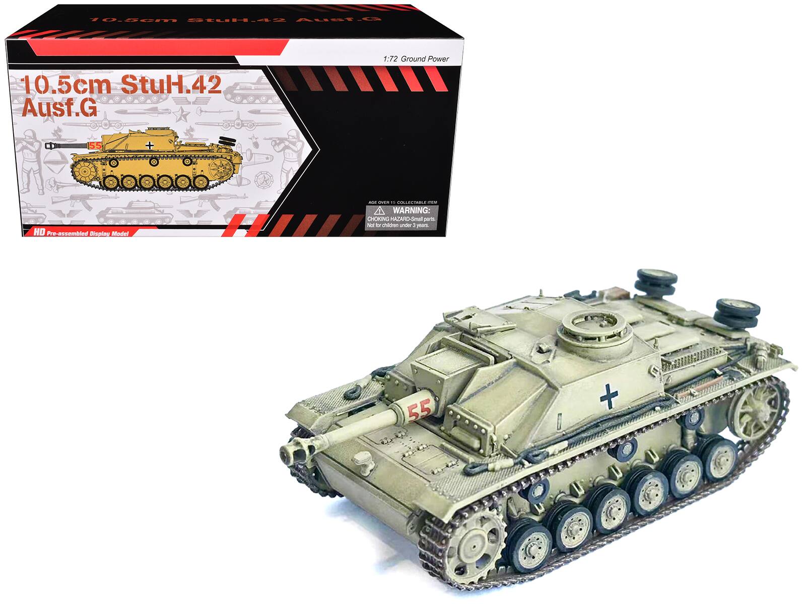 Dragon Models Germany 10.5cm StuH.42 Ausf. G Tank Panzer Regiment ...