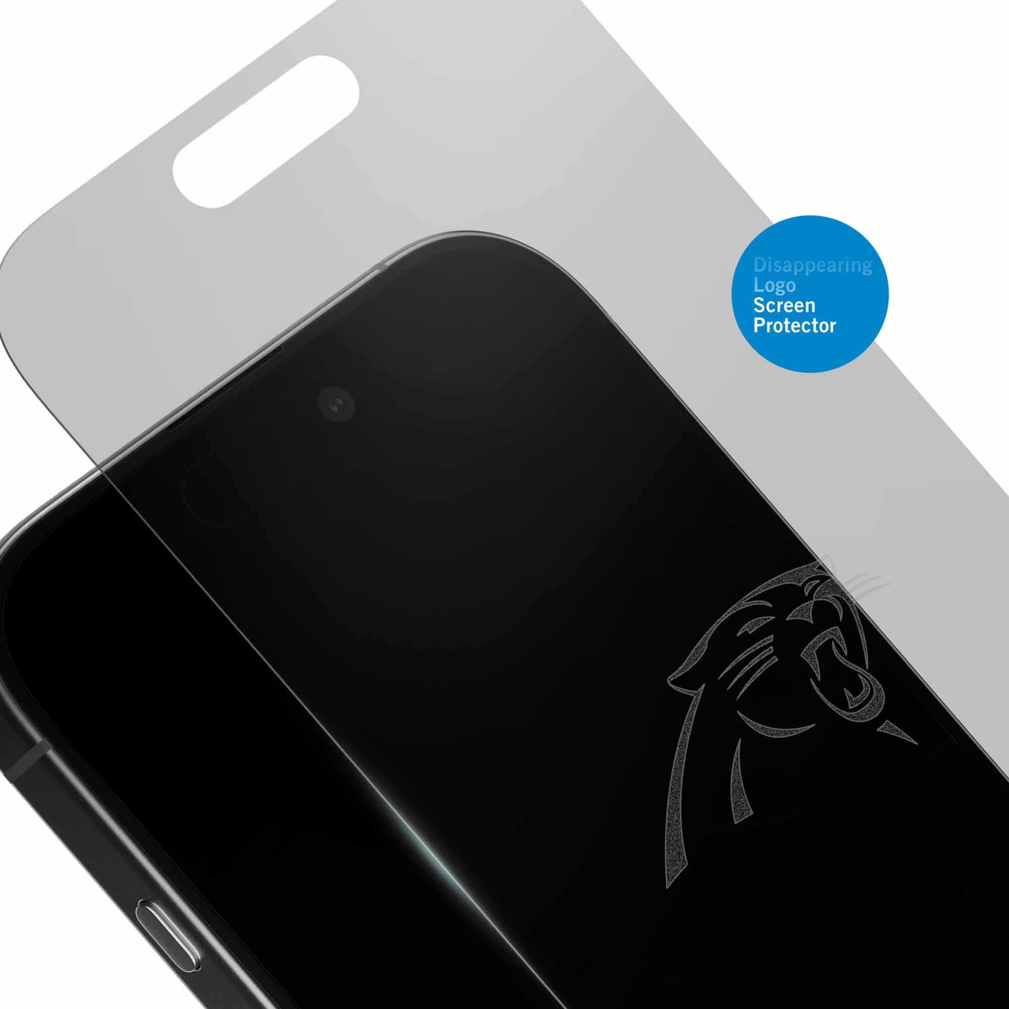 Screen Skinz Carolina Panthers Clear iPhone Screen Protector 15 Plus/15 ...