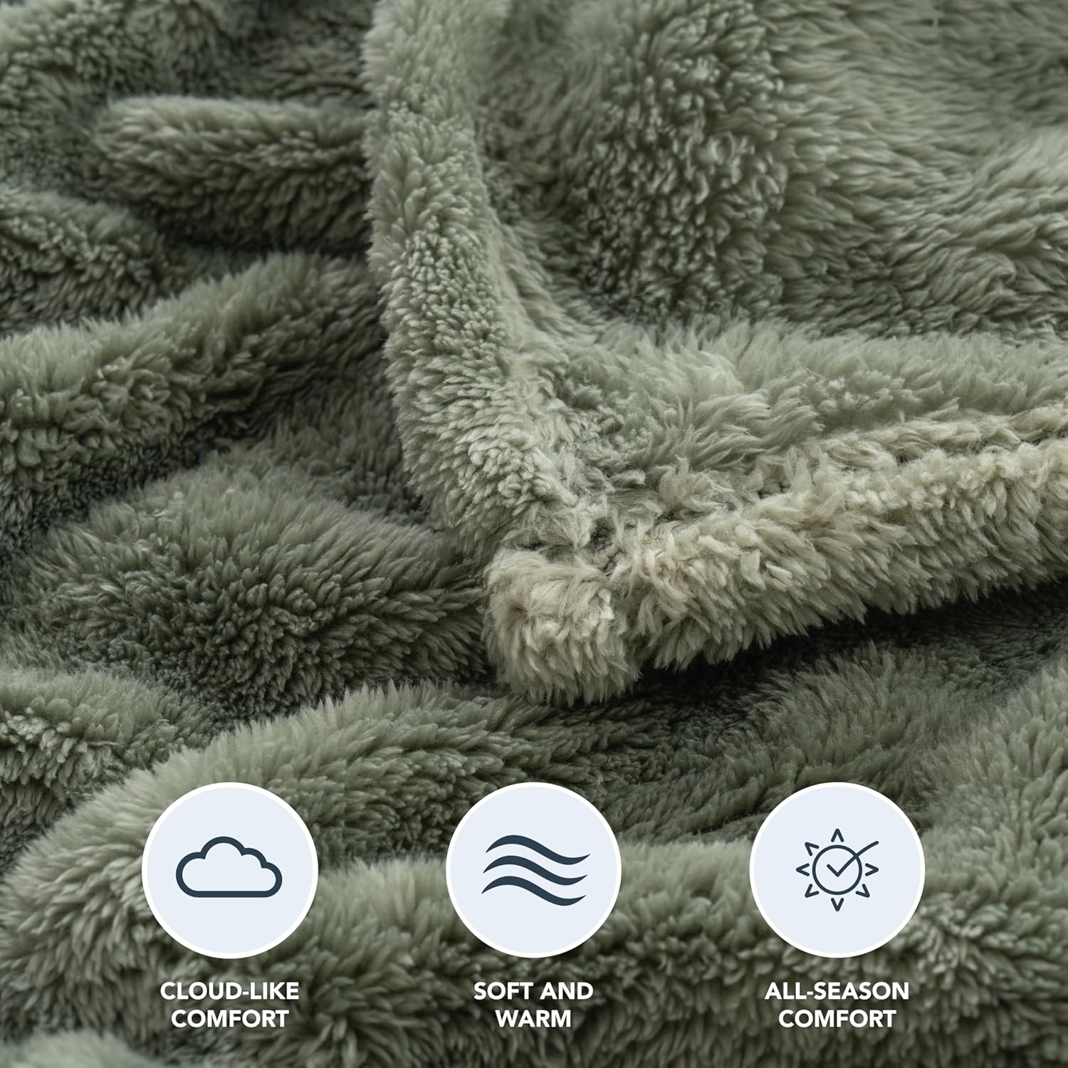 blue Paaaawaters Blanket Classic Extra Fluffy™ Plush Throw Blanket ...