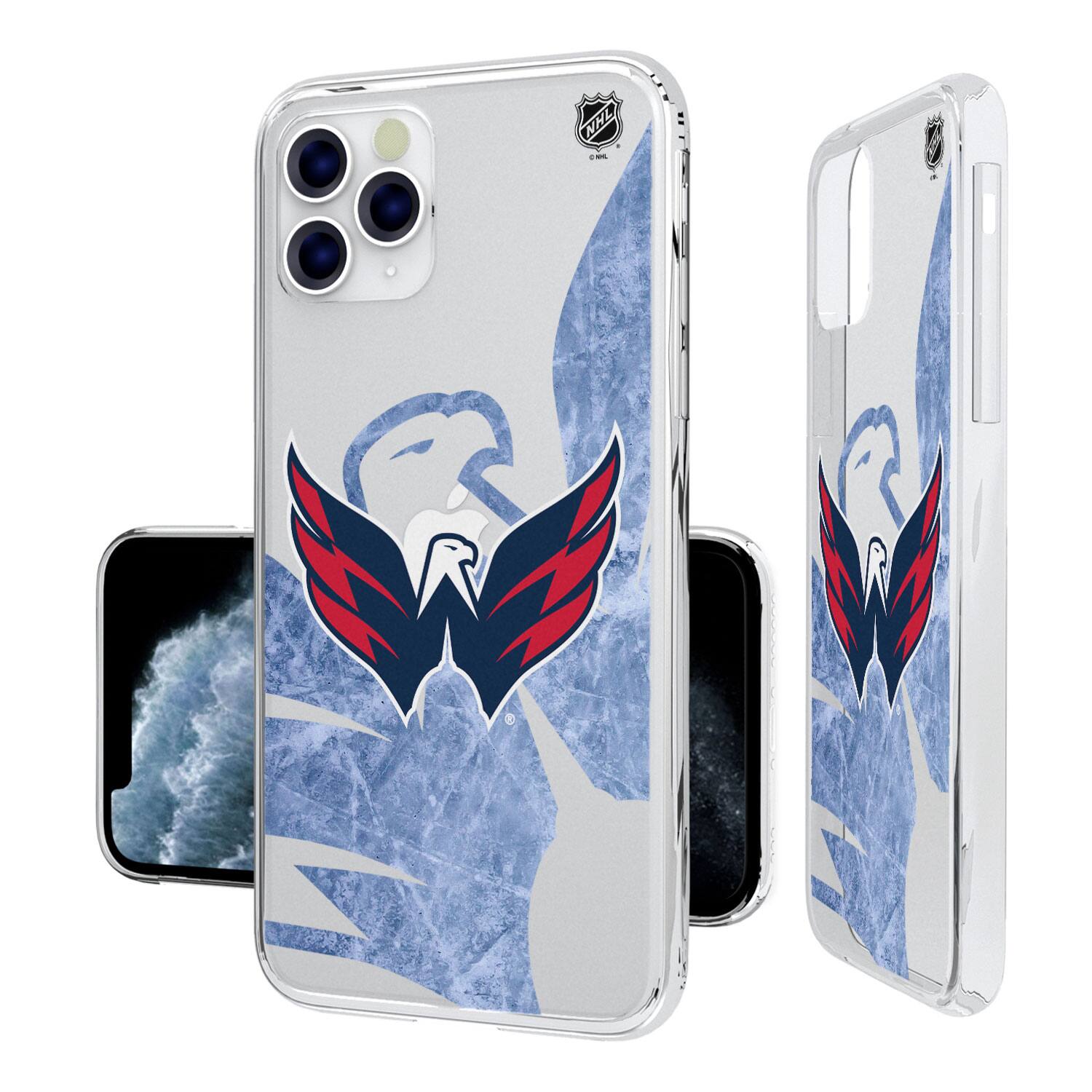 Keyscaper NHL Washington Capitals iPhone Clear Ice Case 14 Multicolor ...