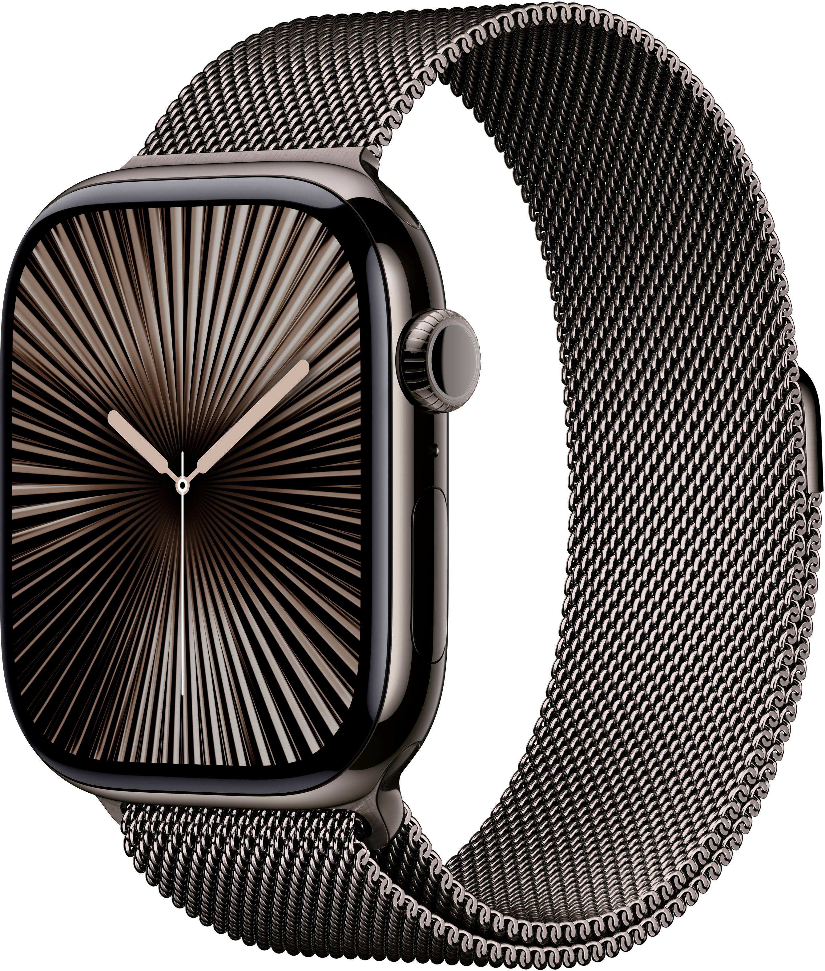 Buy Apple Watch Series 10 GPS Cellular 46mm Titanium Case With Slate Buy Apple Watch Series 10 GPS Cellular 46mm Titanium Case With Slate