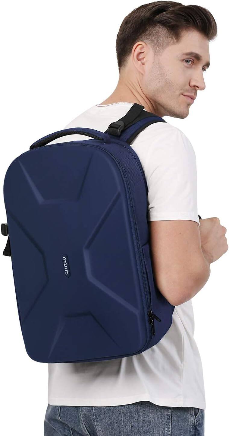 mosiso Camera Backpack 15 16 inch Waterproof Hardshell Camera Bag with ...