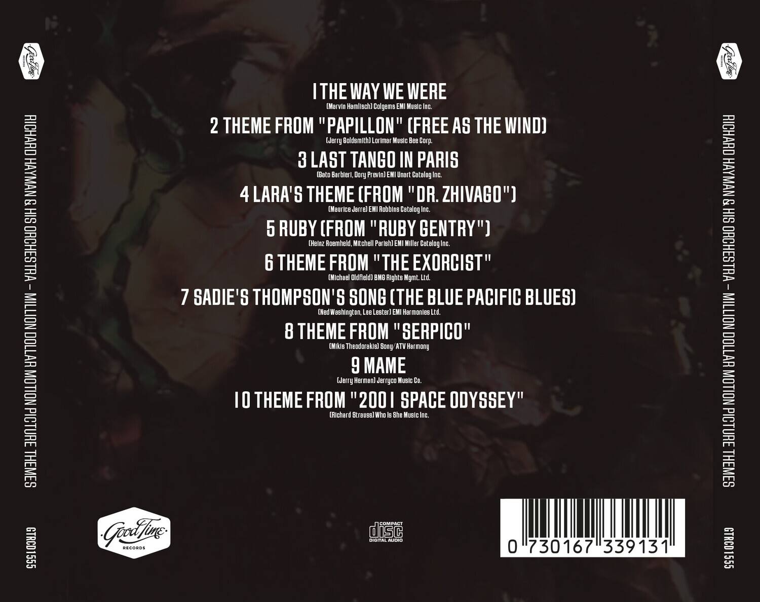 Richard Hayman & His Orchestra Million Dollar Motion Picture Themes ...