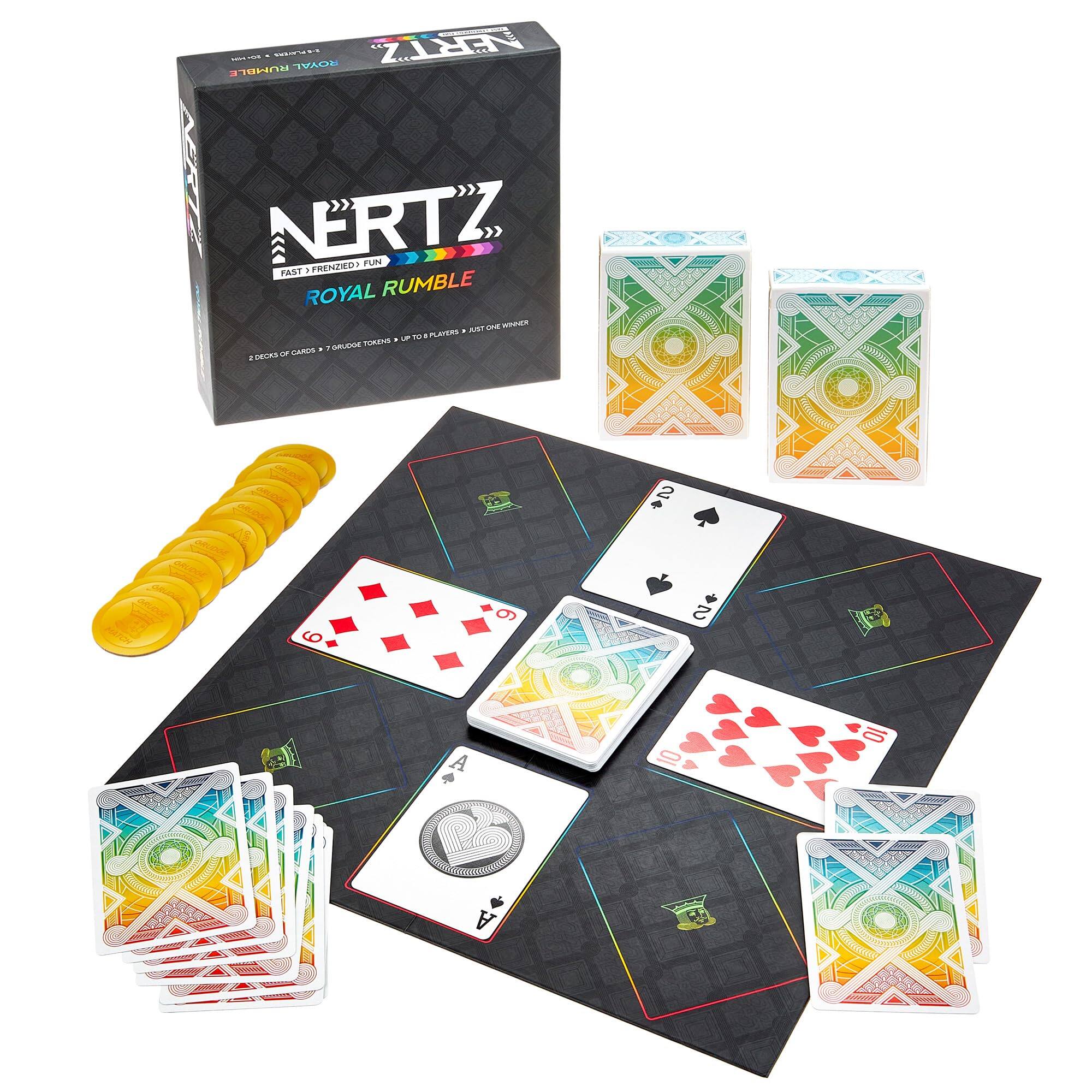 EZTW1 Nertz Game 12 Decks Of 3 5 X 2 5 Wide Playing 12 For Dutch Blitz ...