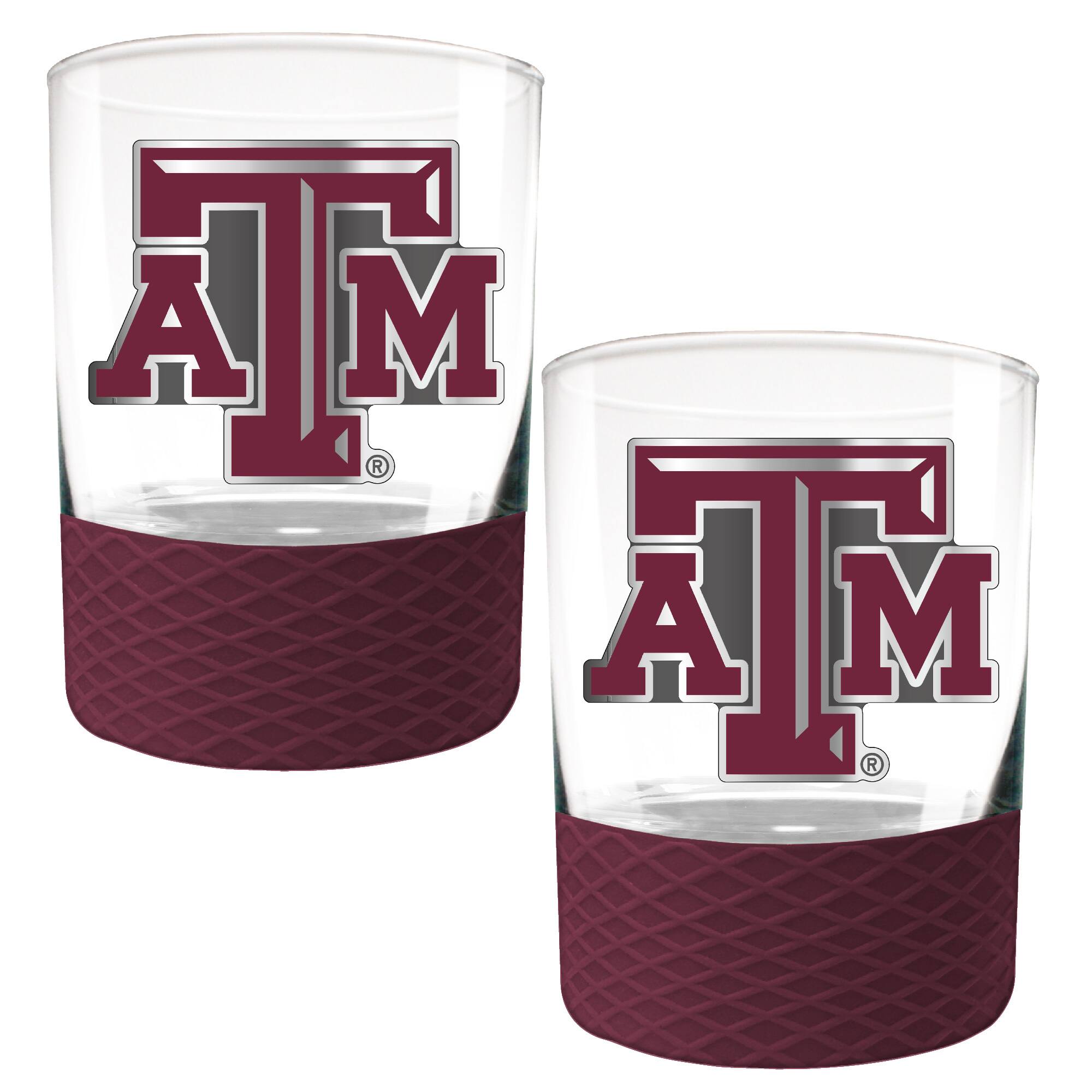 Great American Products Texas A&M Aggies 2 Pack 14oz. Rocks Glass Set ...