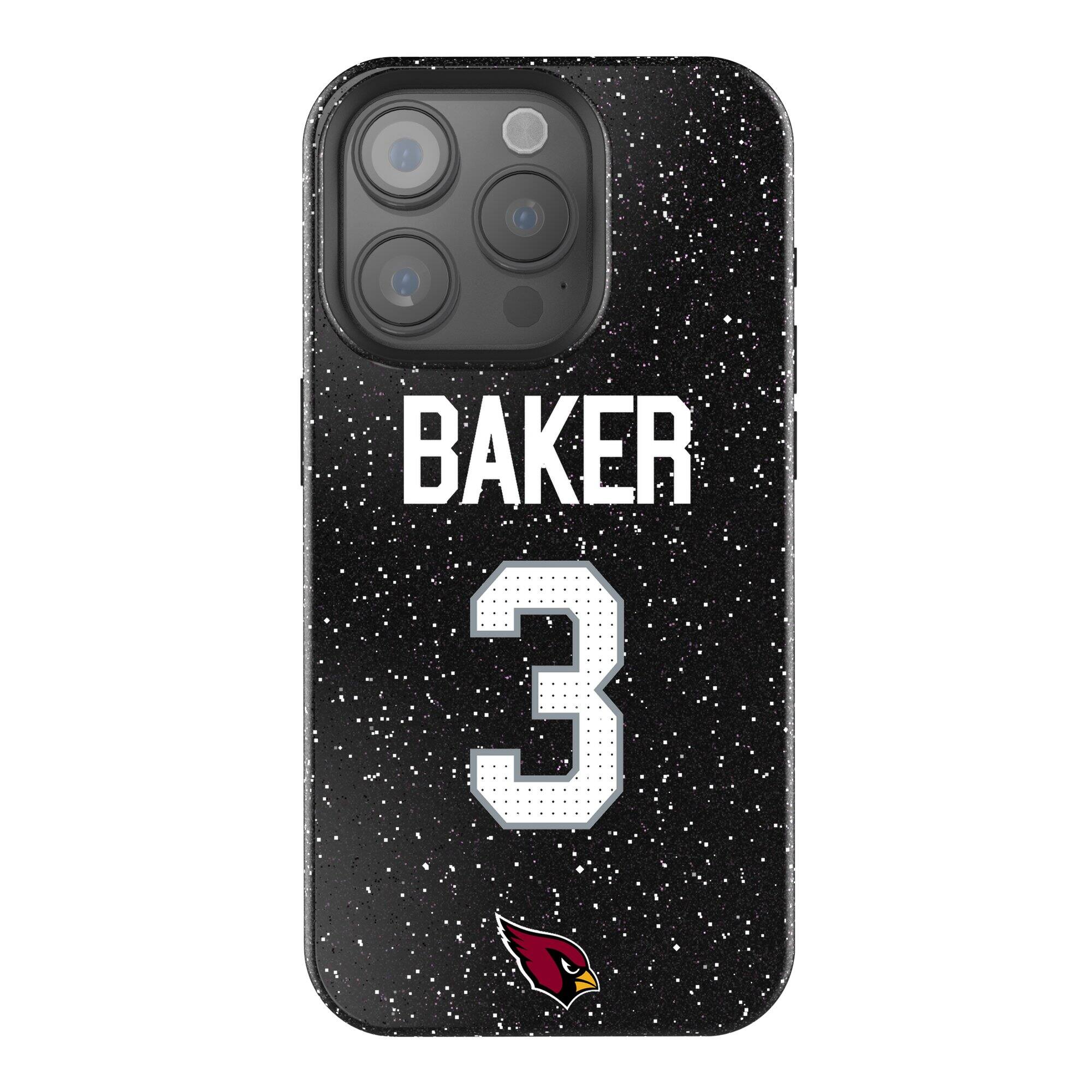 Keyscaper NFL Budda Baker Arizona Cardinals Bling iPhone Case 15 Plus Black 202346044 - Best Buy