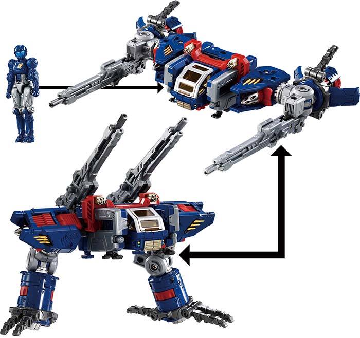 Transformers DA 102 Battle Buffalo MK IV D Caliber | Diaclone Reboot ...