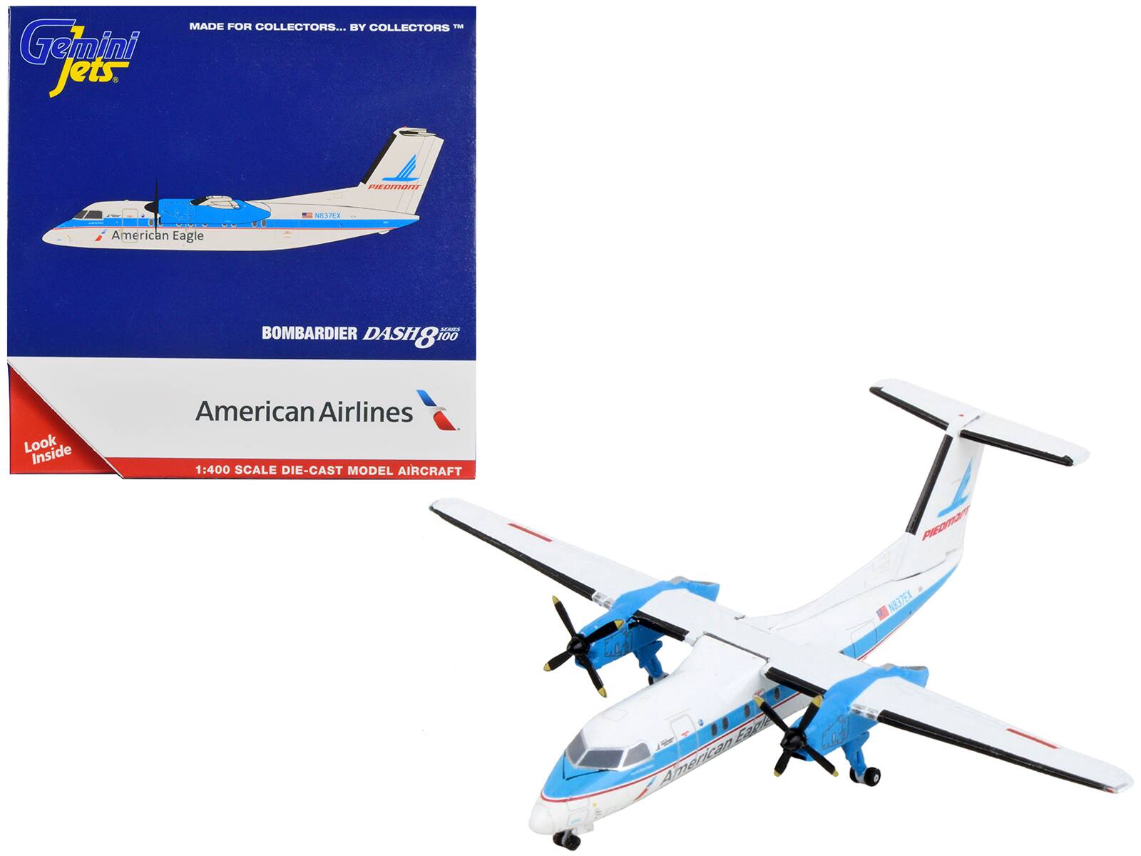 GeminiJets Bombardier Dash 8 100 American Airlines American Eagle ...