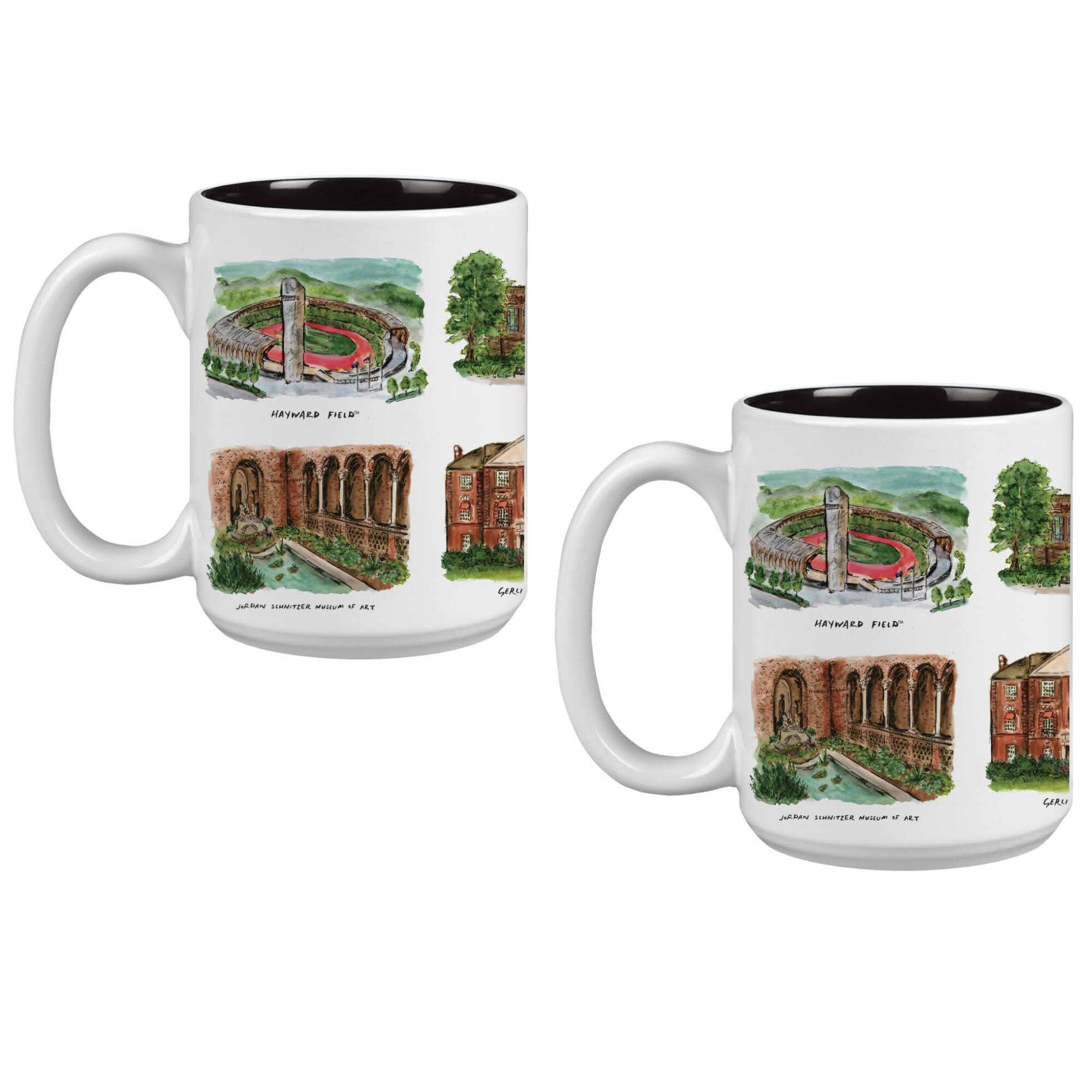 Indigo Falls Oregon Ducks 2 Pack 15oz. Laura Wilcox University Mug Set ...