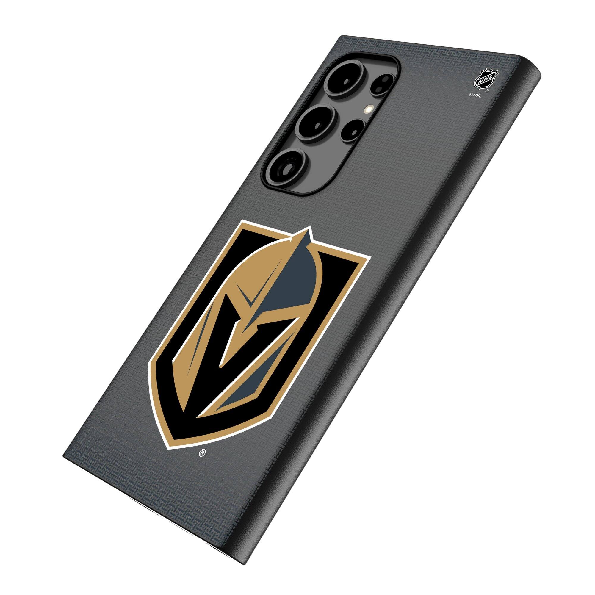 Keyscaper NHL Vegas Golden Knights Linen Galaxy Magnetic Bump Case S24 ...