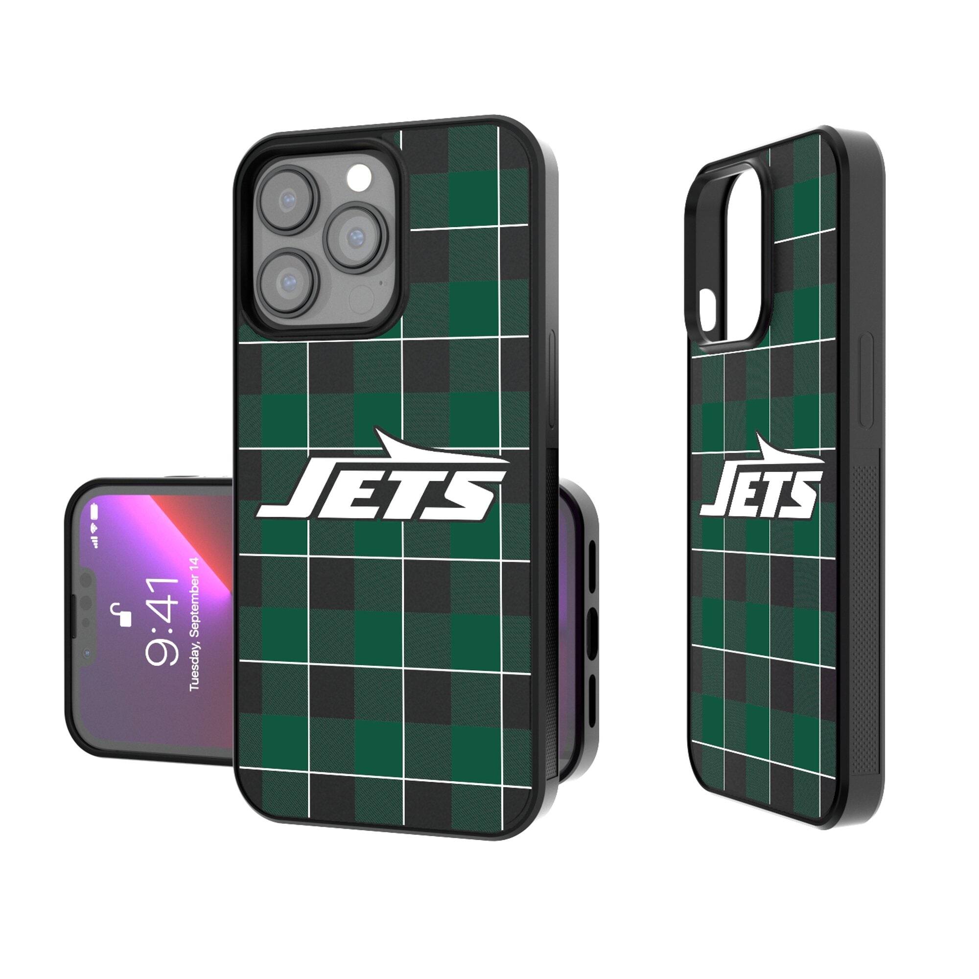 Keyscaper NFL New York Jets iPhone Plaid Design Bump Case 11 Pro Max ...