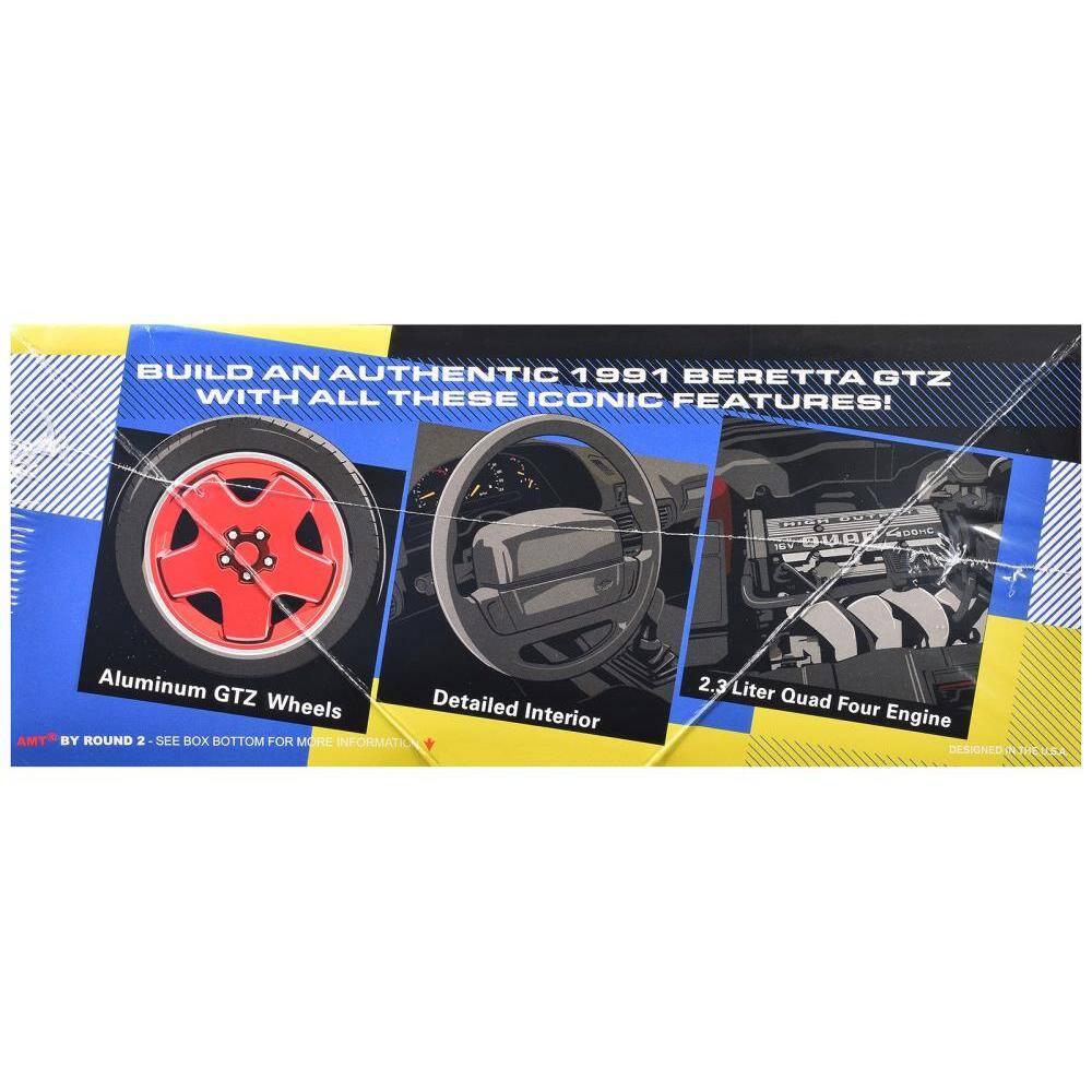 Skill 2 Model Kit 1991 Chevrolet Beretta GTZ 1/25 Scale Model by AMT ...