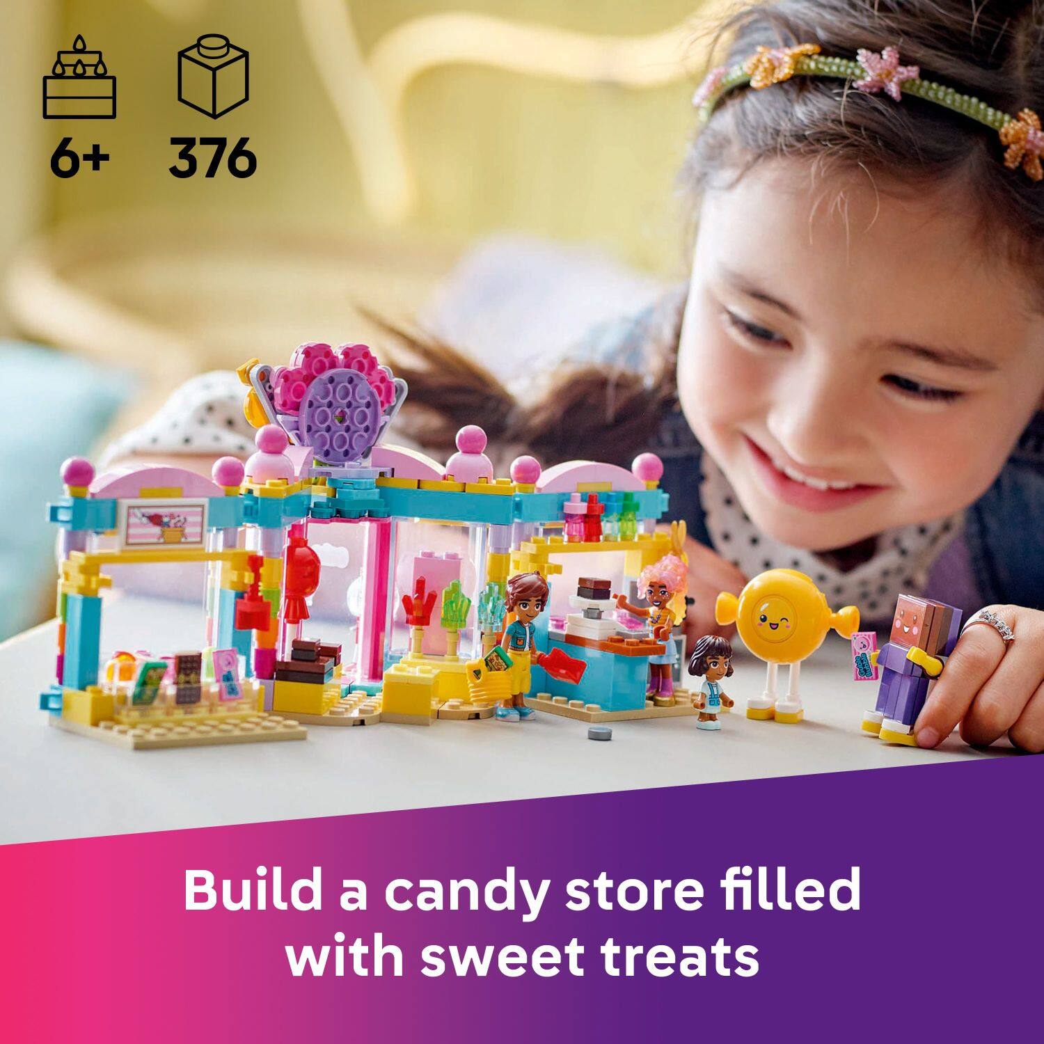 LEGO Friends Heartlake City Candy Store Building Toy 42649 6526849 ...