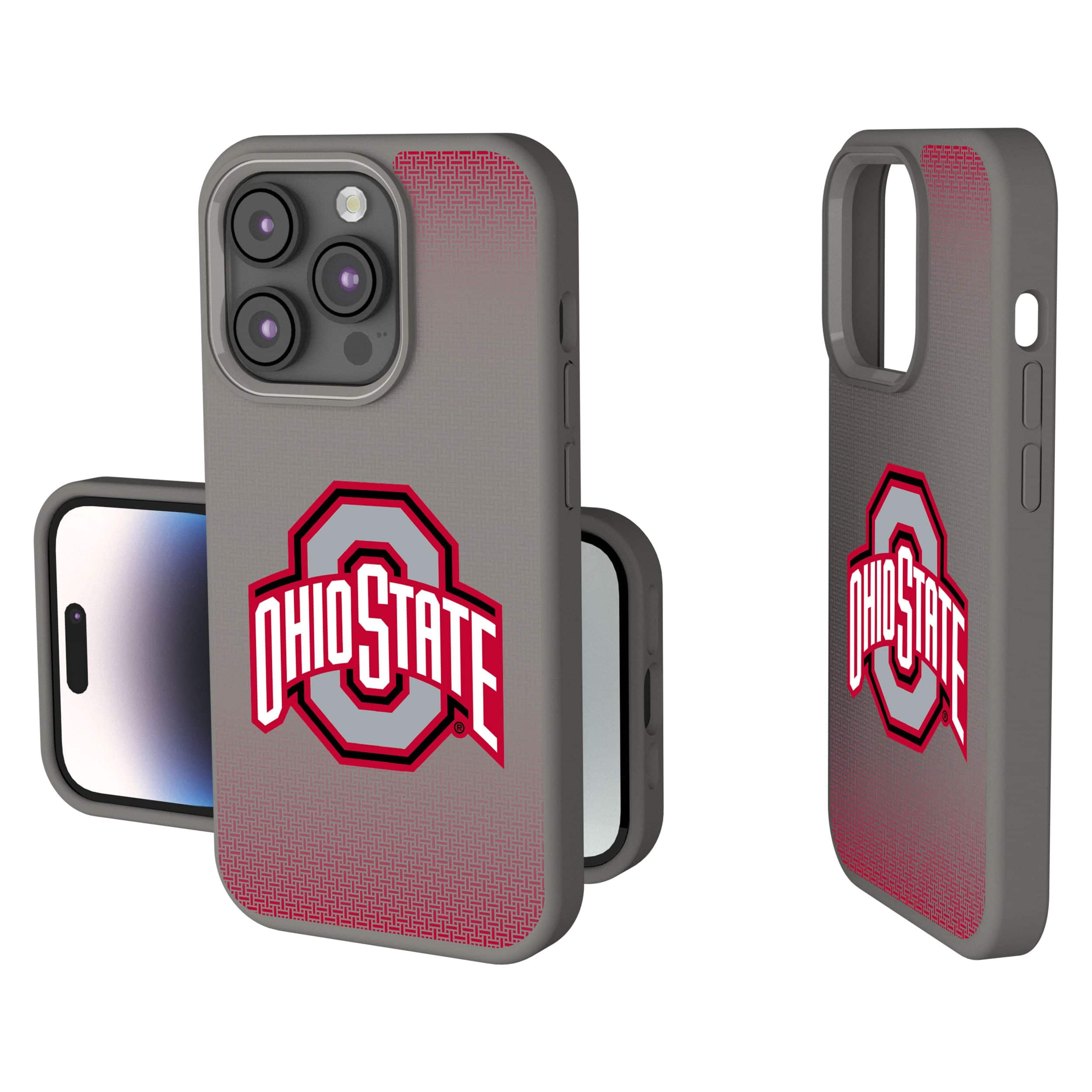 Keyscaper - NCAA - Ohio State Buckeyes Linen Logo iPhone Soft Touch ...