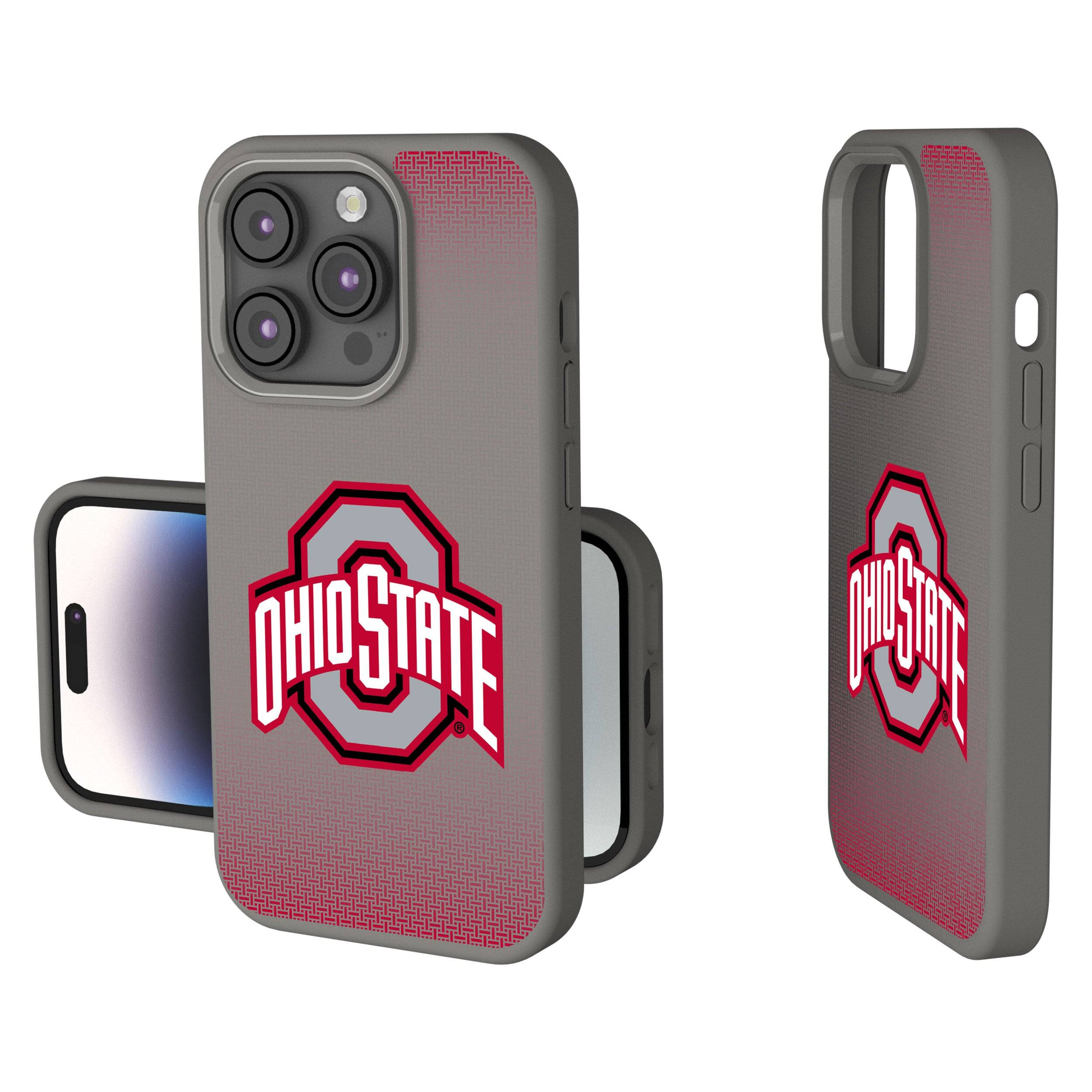 Keyscaper NCAA Ohio State Buckeyes Linen Logo iPhone Soft Touch Case 14 ...