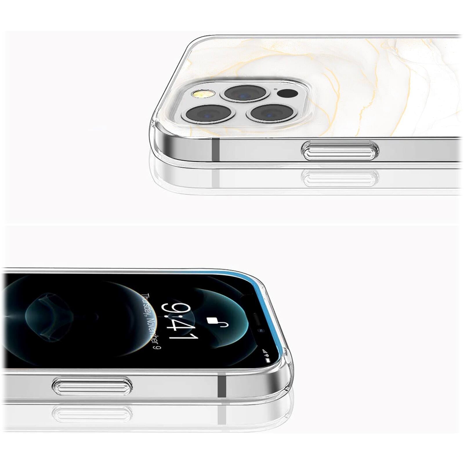 SaharaCase Marble Series Case for Apple iPhone 14 Pro Max White Marble ...