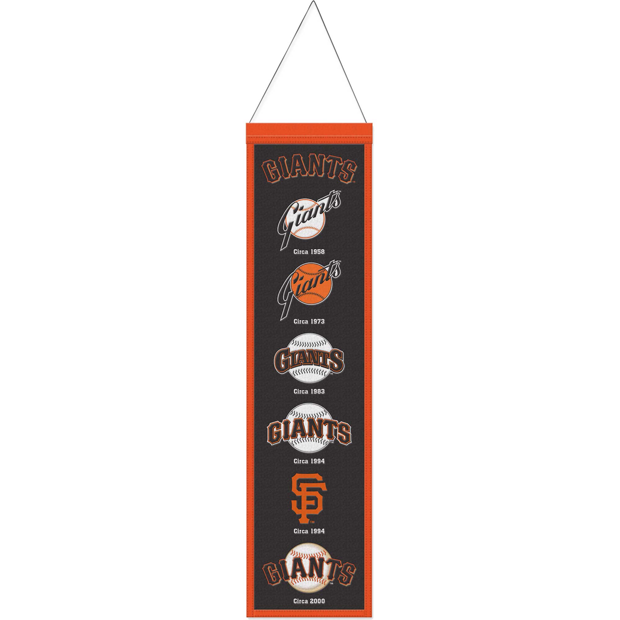 WinCraft San Francisco Giants 8" x 32" Evolution Banner Multicolor ...