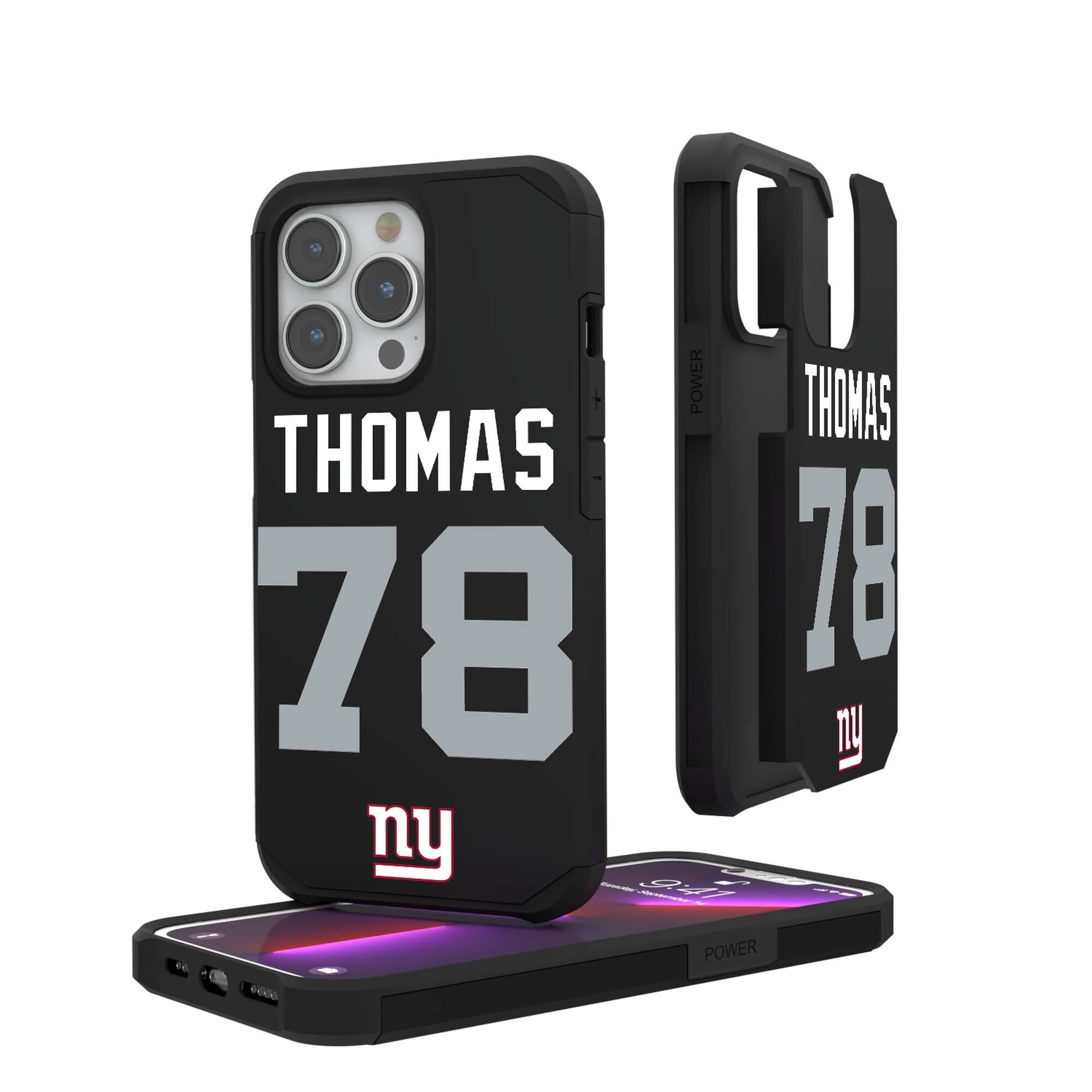 Keyscaper NFL Andrew Thomas New York Giants iPhone Rugged Case 14 Pro ...
