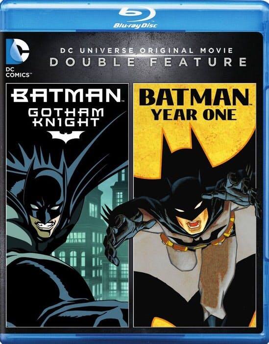 DCU: Batman: Gotham Knight/DCU Batman Year One (Blu ray Double Feature ...