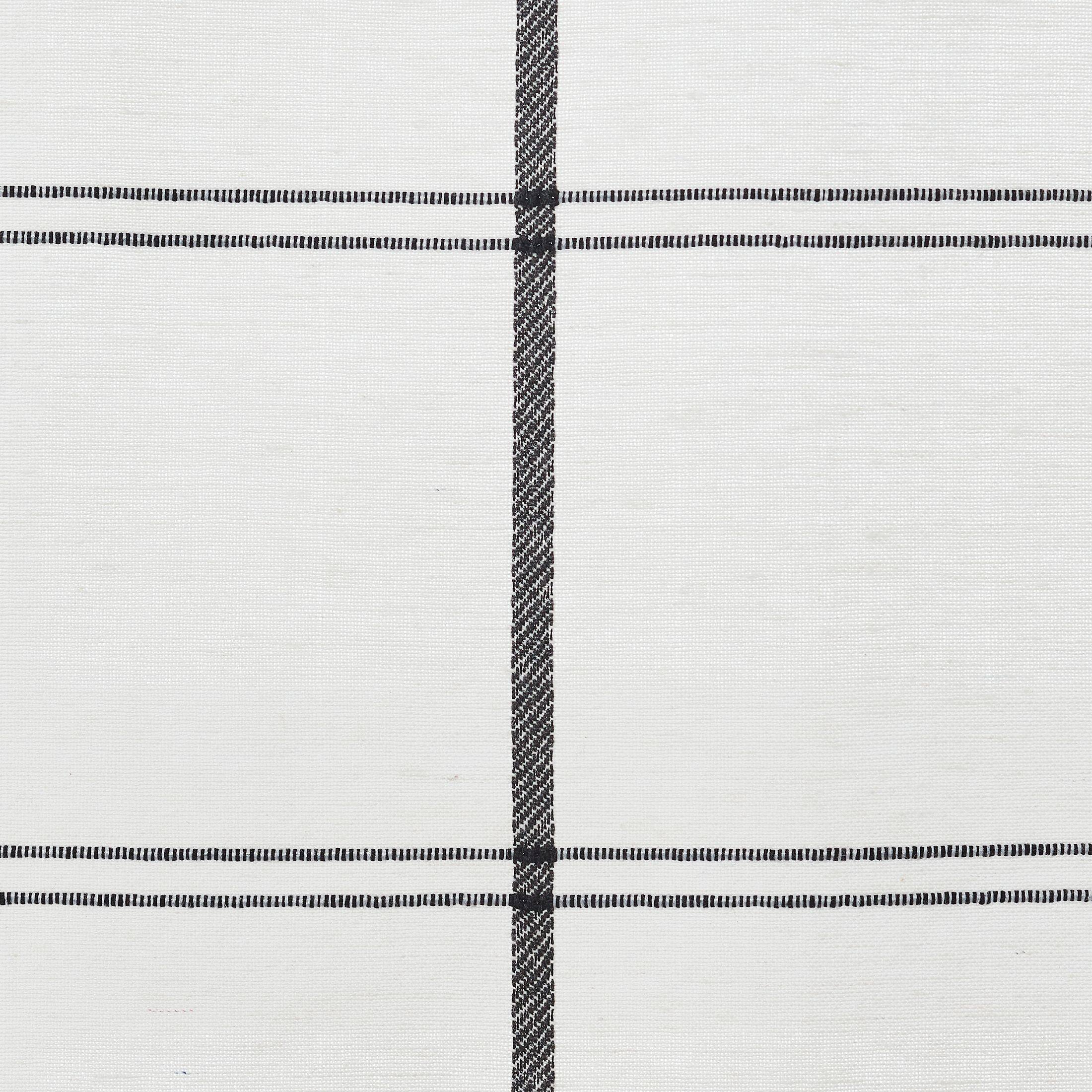 Kate Aurora Maxwell Off Black Plaid Country Farmhouse Tie Up Window ...