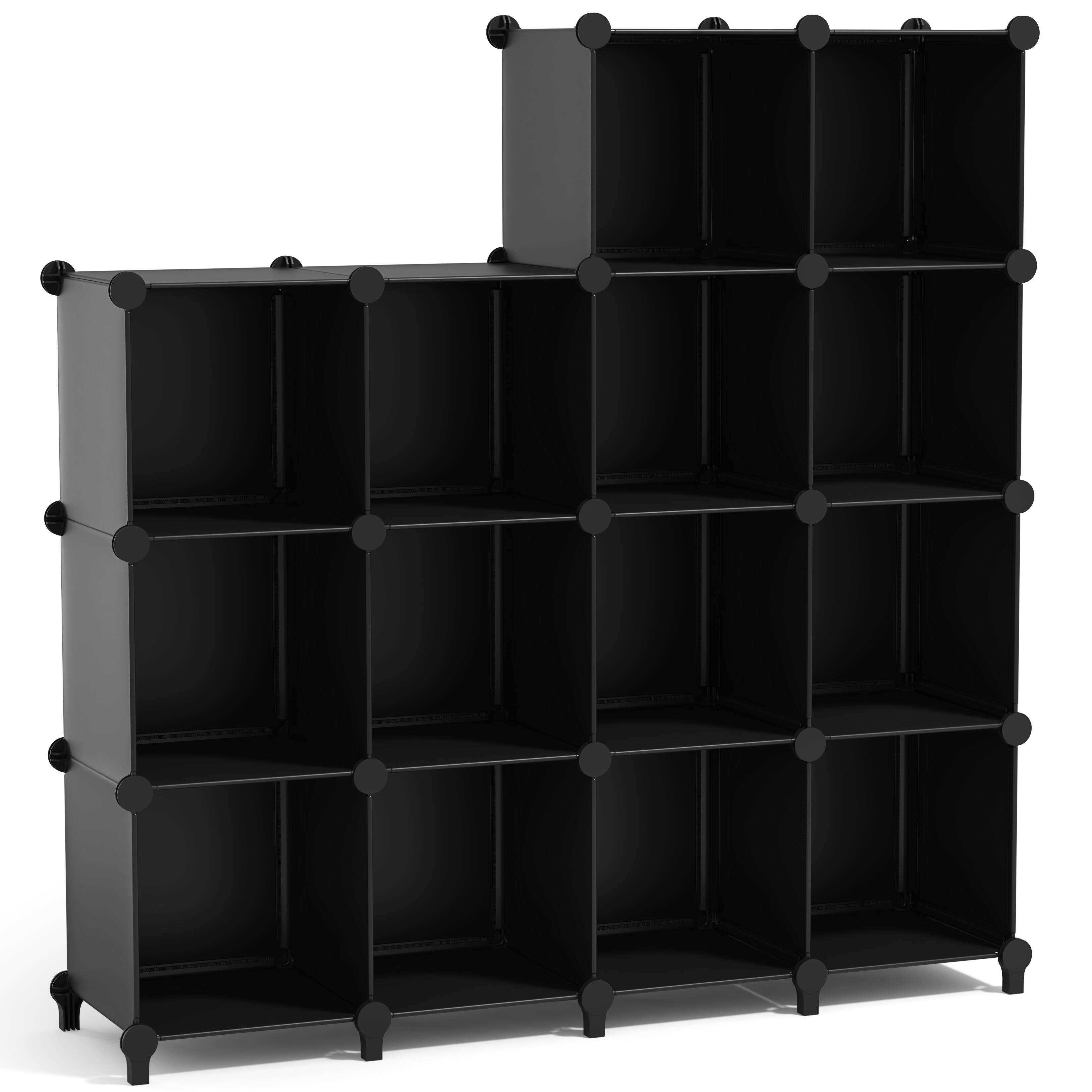Sorbus 14 Cube Storage Organizer –Waterproof Cubby Shelf Closet, Toys ...