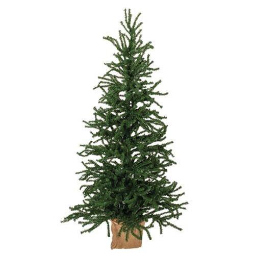 BreeBe Pine Tree w/Burlap Base 5 Ft H Green F03473 - Best Buy