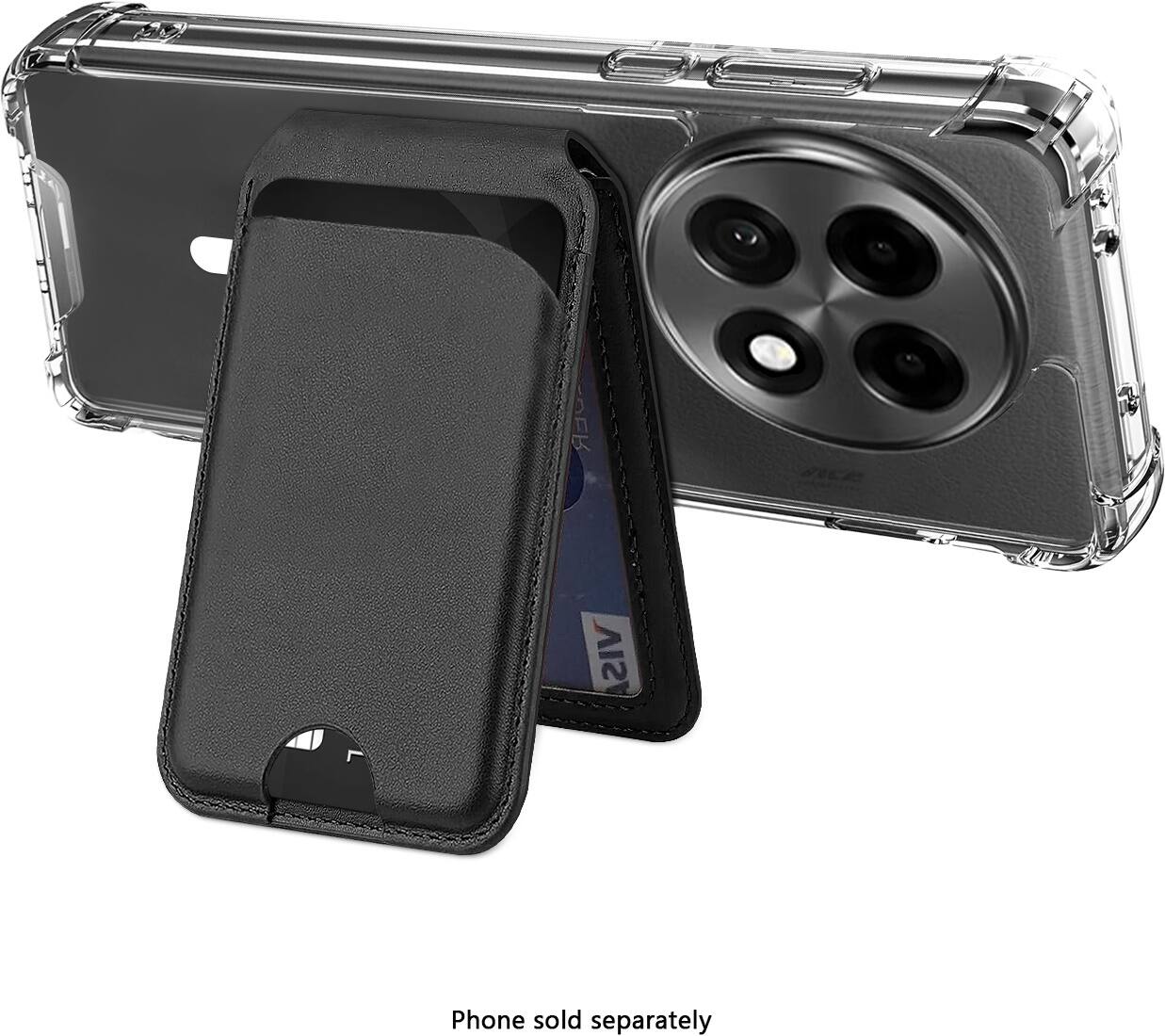 SaharaCase Venture Series Wallet Case for OnePlus 13R Clear/Scorpion Black CP00803 - Best Buy